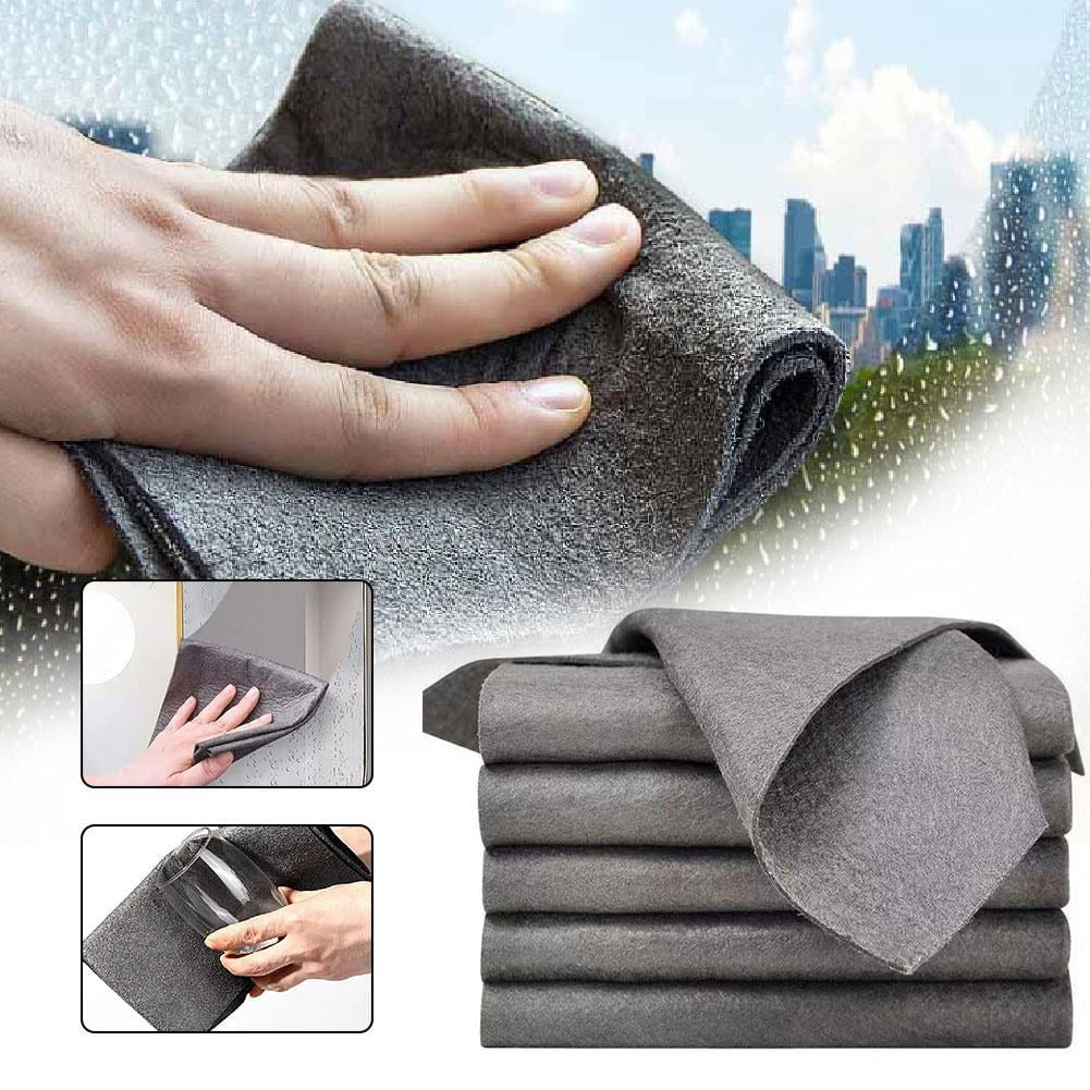 Magic Rag 30*30 [5 Pieces] 5pcs Glass Cleaning Magic Rag Thickened ...