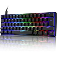 Ablenet Keys-U-See Large Print Wired Keyboard, White Print on Black ...
