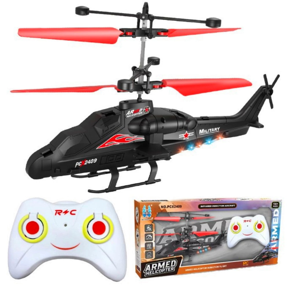 Magic Remote Control Helicopter Toy Hand-Controlled 360 ° Rotating Mini ...