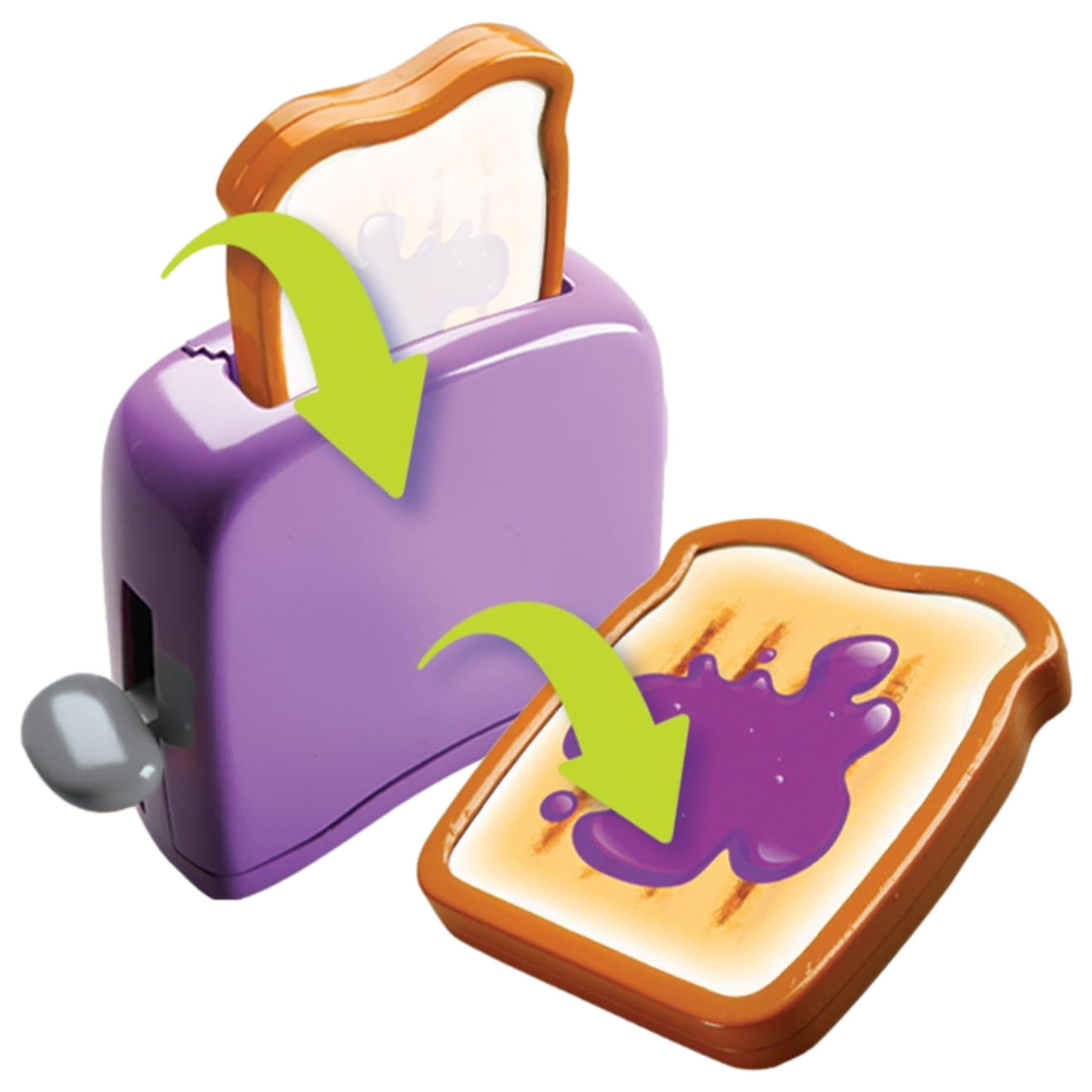 Magic Reveal Chefs Toaster Pretend Food Playset, Kids Cooking Set ...