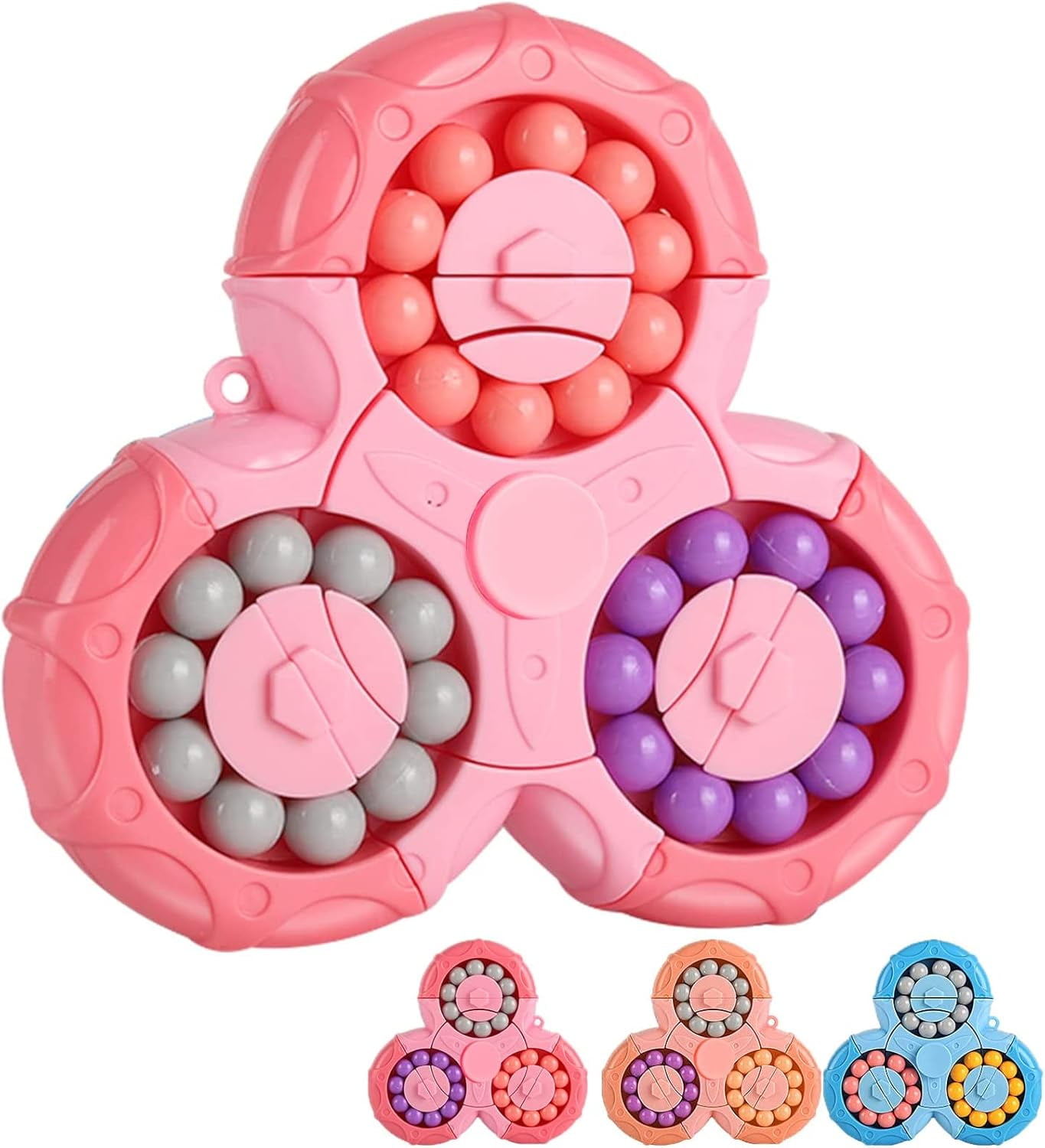 Magic Rotating Brain Teaser Finger Puzzle Toy,Boys Girls Handheld ...