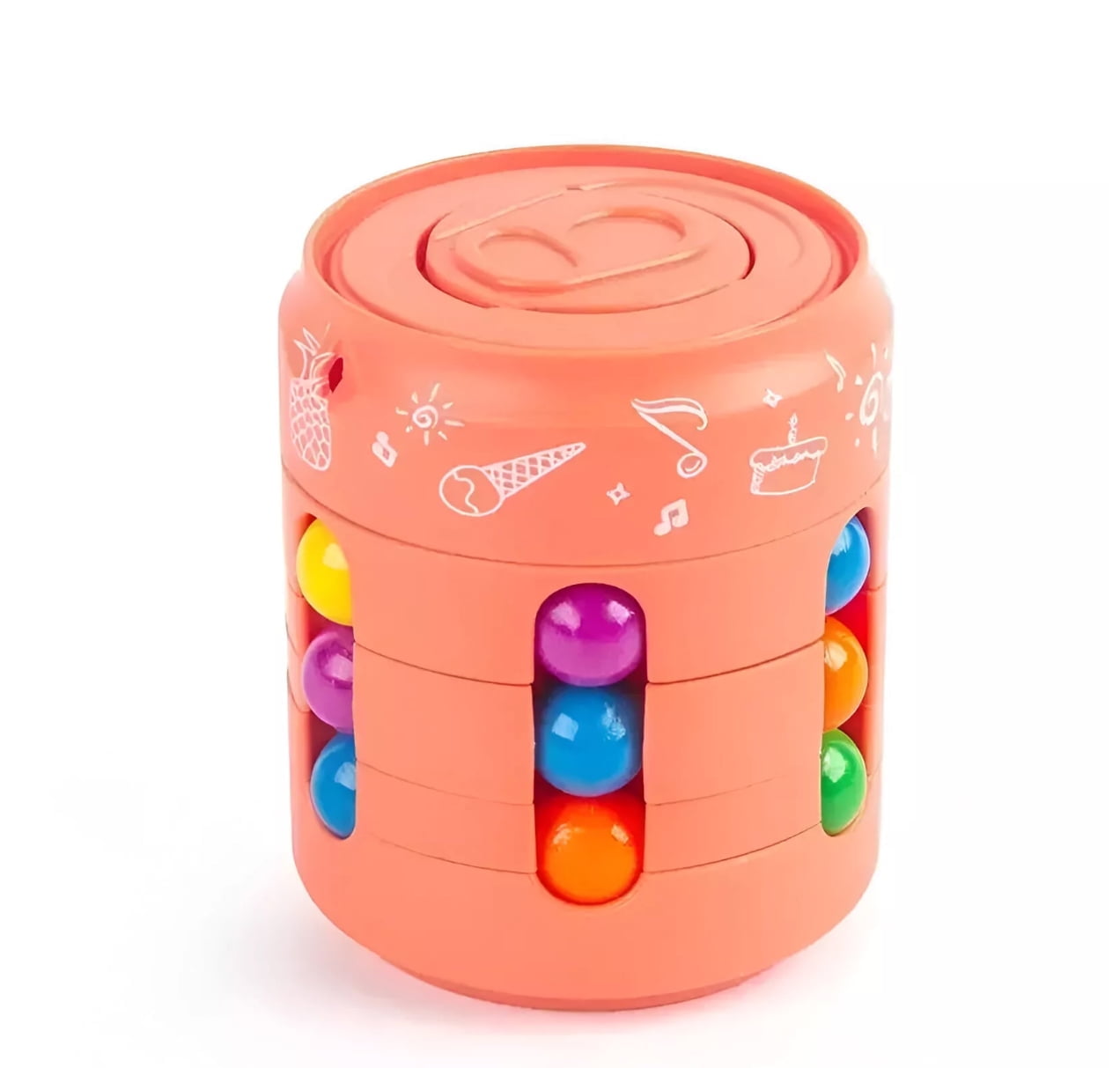 Magic Rotating Fidget Puzzle Toy – Handheld Stress Relief Spinner for ...