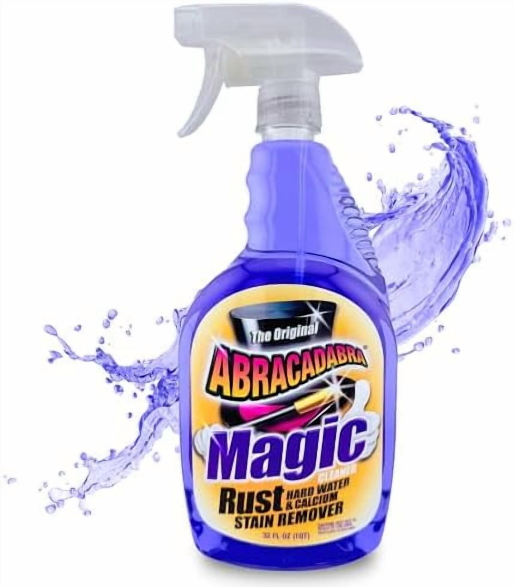 Magic Rust Remover 32oz – Rust Stain, Hard Water & Calcium Remover for ...