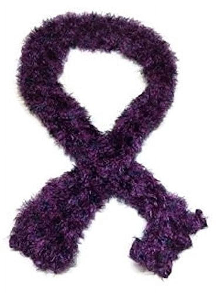 Magic Scarf - Super Soft Scarf - Multi-Colored Purple Navy & Teal ...