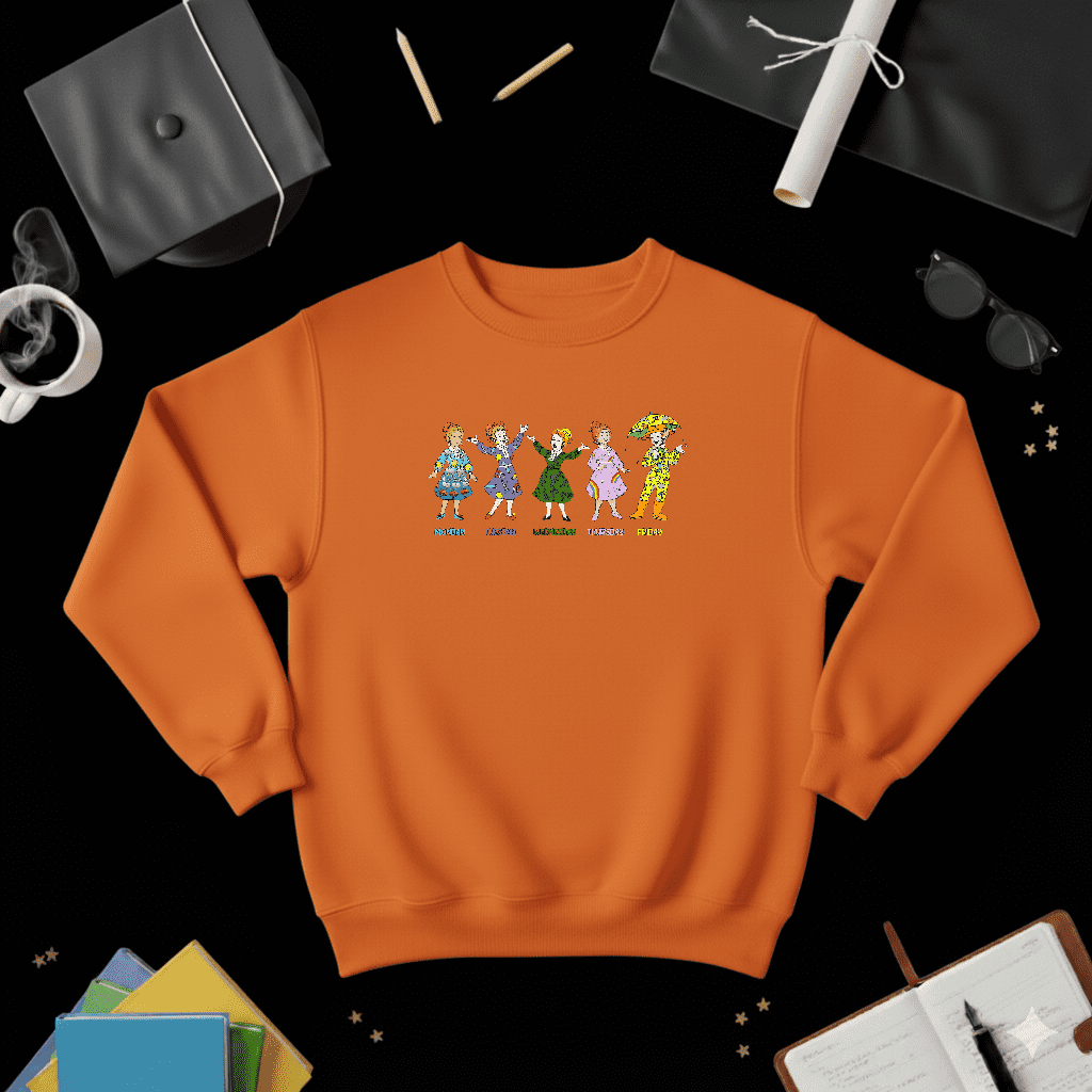 Magic School Bus Ms Frizzle Classic Cartoon Science Fan Sweatshirt ...