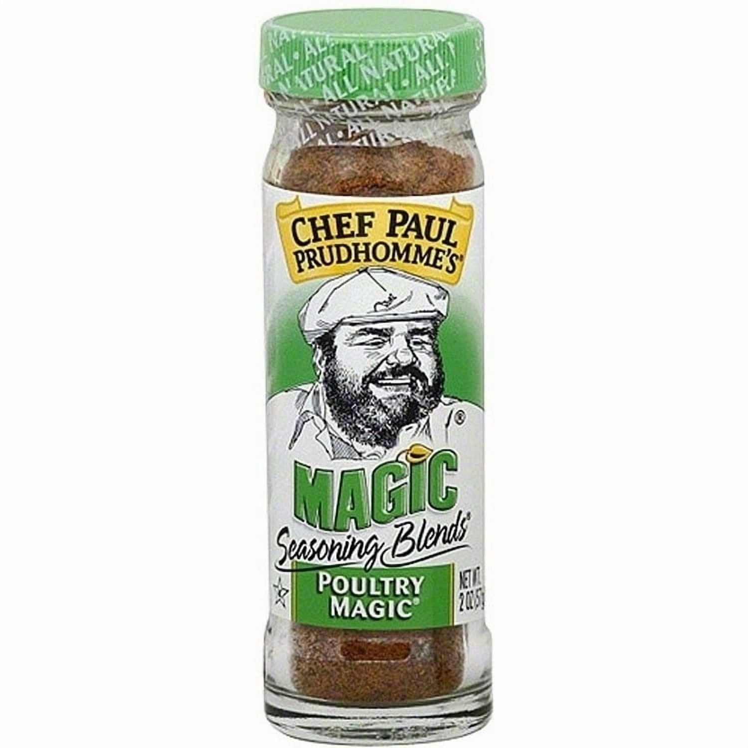 Chef Paul Prudhommes Magic Seasoning Blends, Broiled Poultry Magic, 2 ...