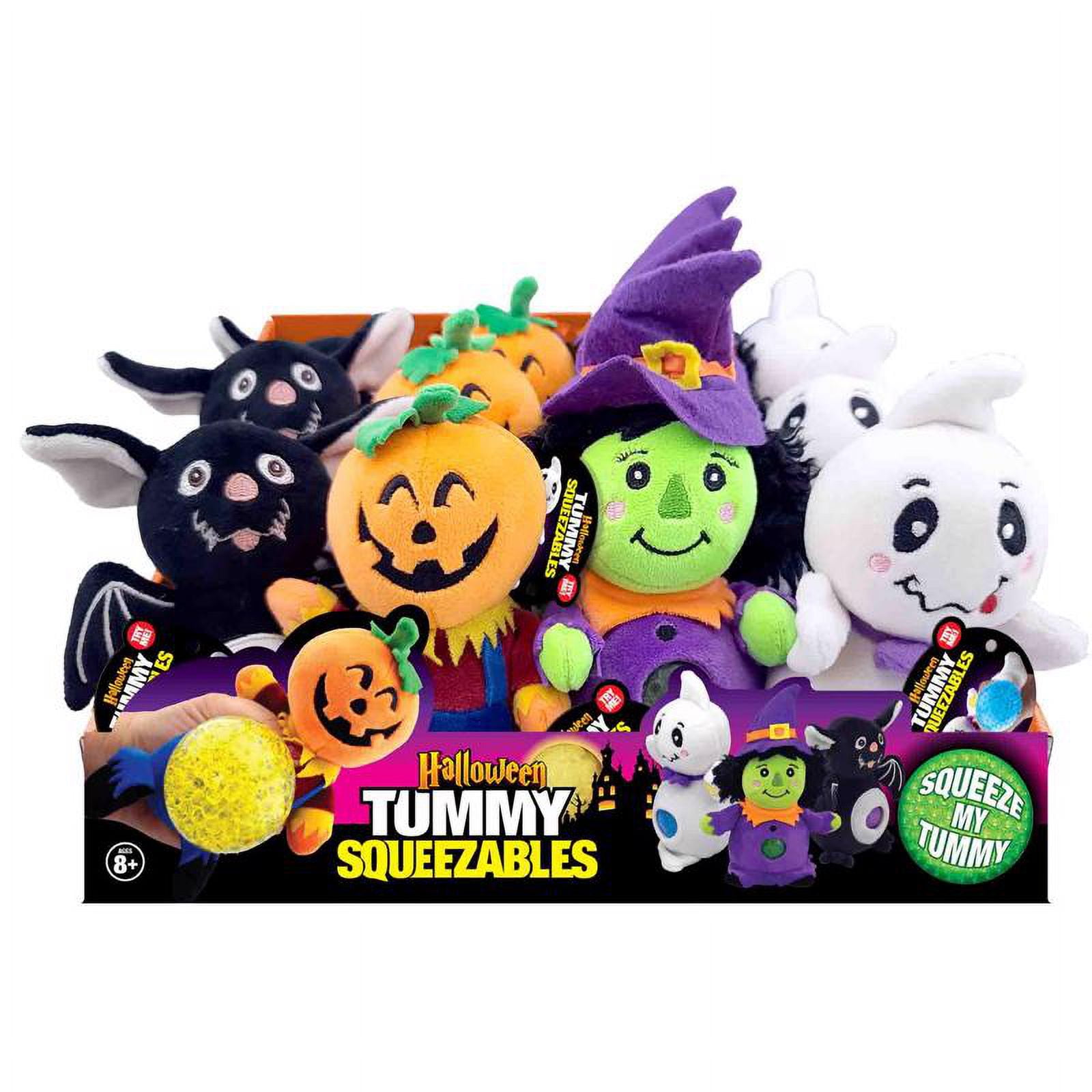 Magic Seasons 6061135 Halloween Tummy Squeezables Plush Toy - Pack of ...