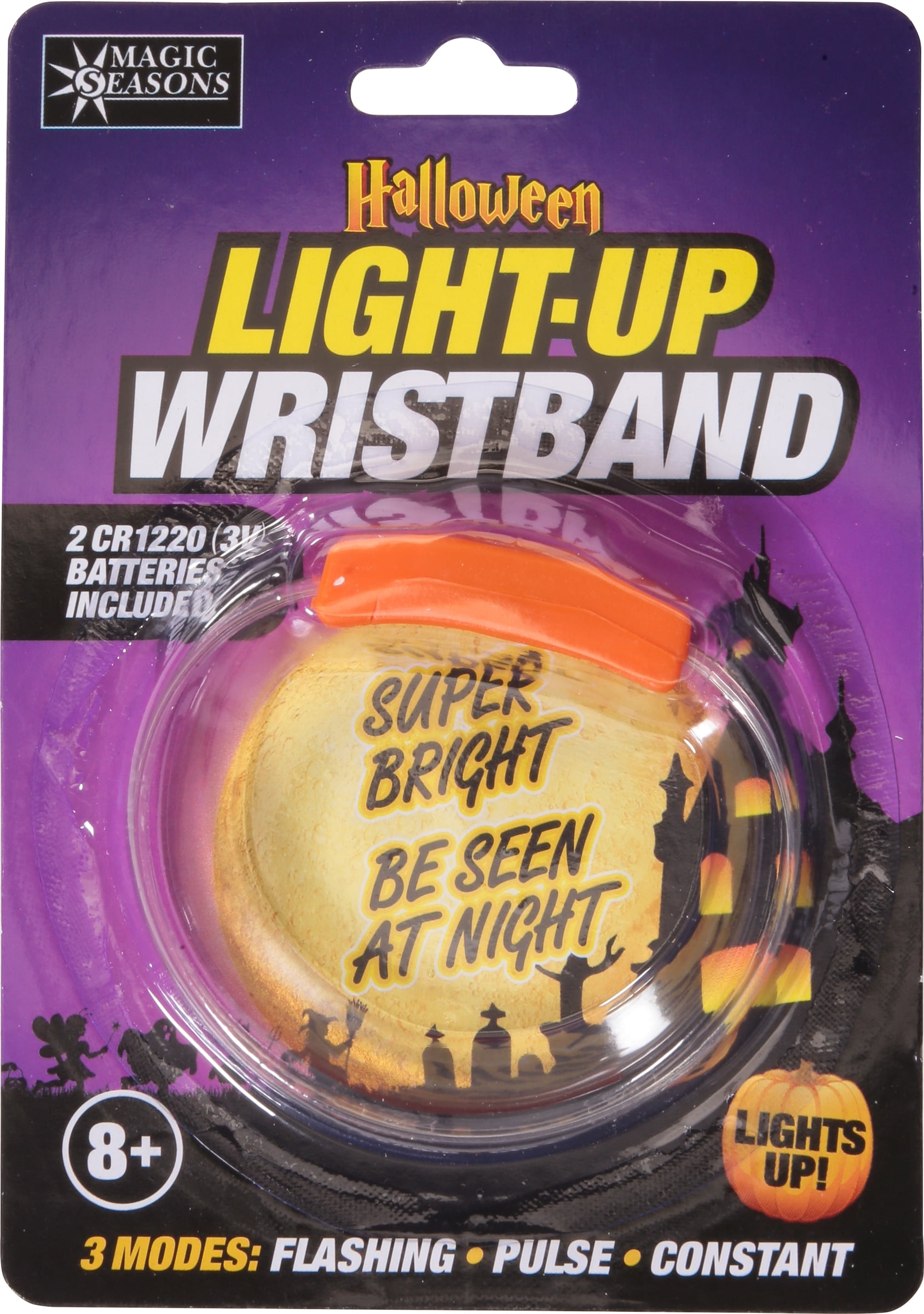 Magic Seasons Halloween Light-Up Wristband 1 ea - Walmart.com