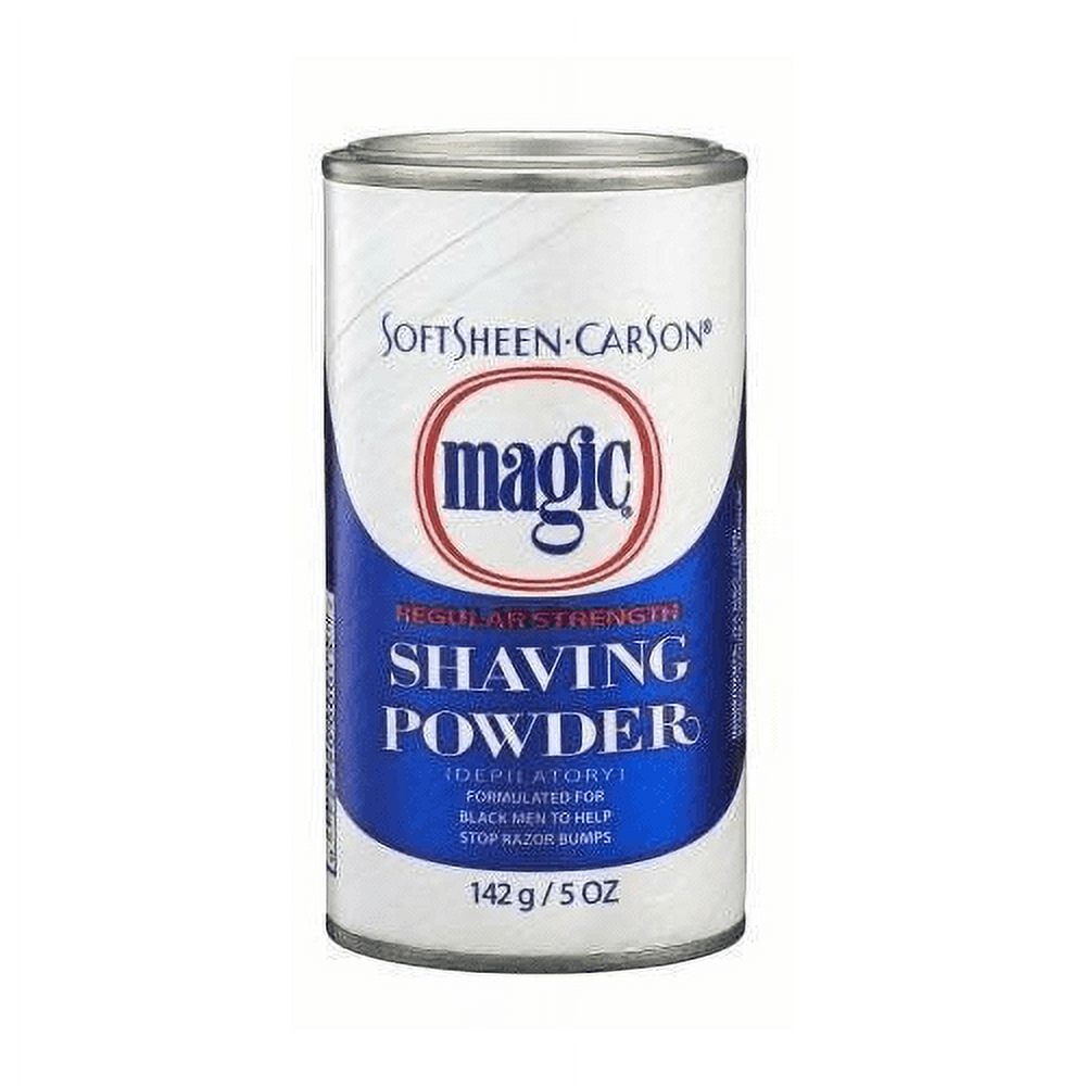 Noxzema Magic Shaving Powder Blue, Regular Strength, Depilatory, Case ...