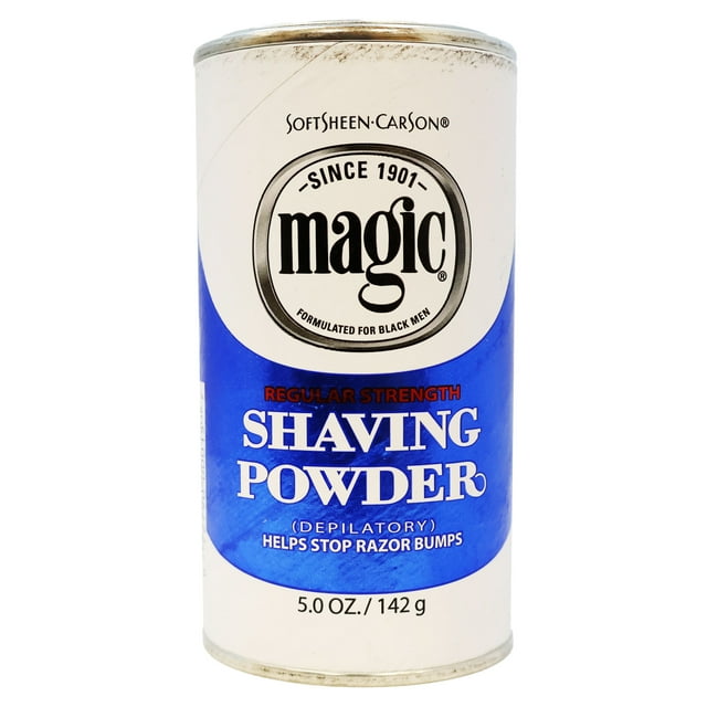 Magic Shaving Powder Regular Strength 5 Oz., Pack of 6 - Walmart.com