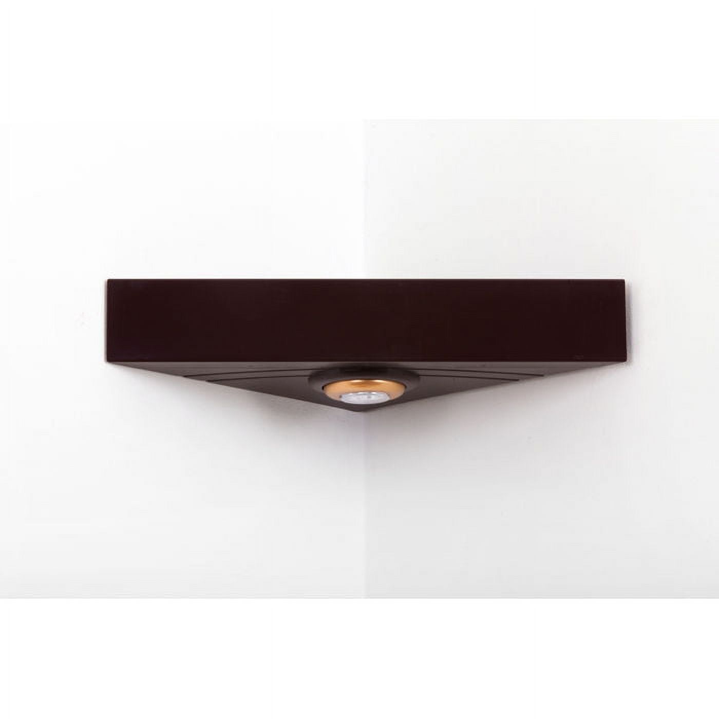 Magic Shelf Corner Floating Wall Shelf with LED Light - Walmart.com