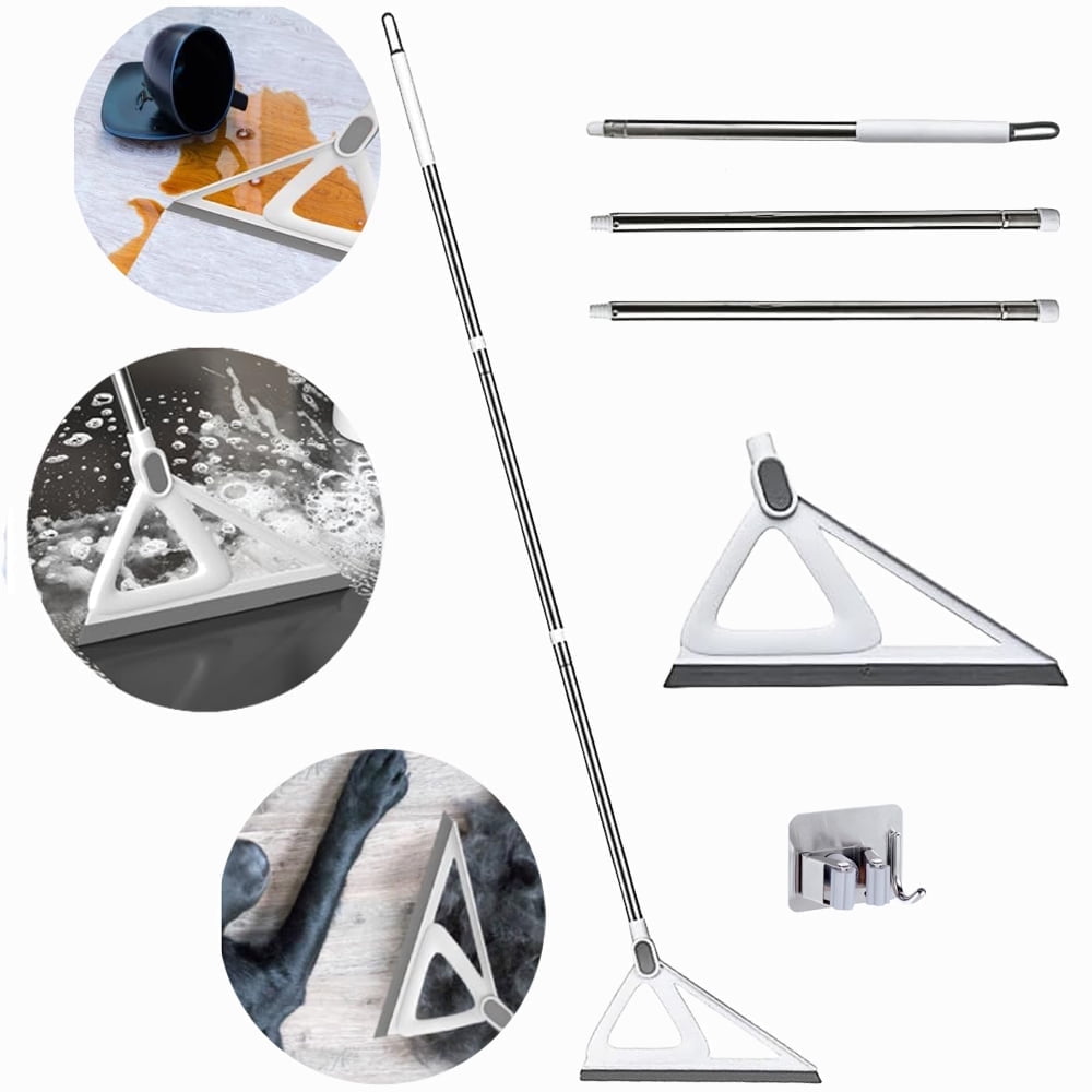 Magic Silicone Broom for Cleaning Pet Hair, Windows ,Multifunction ...