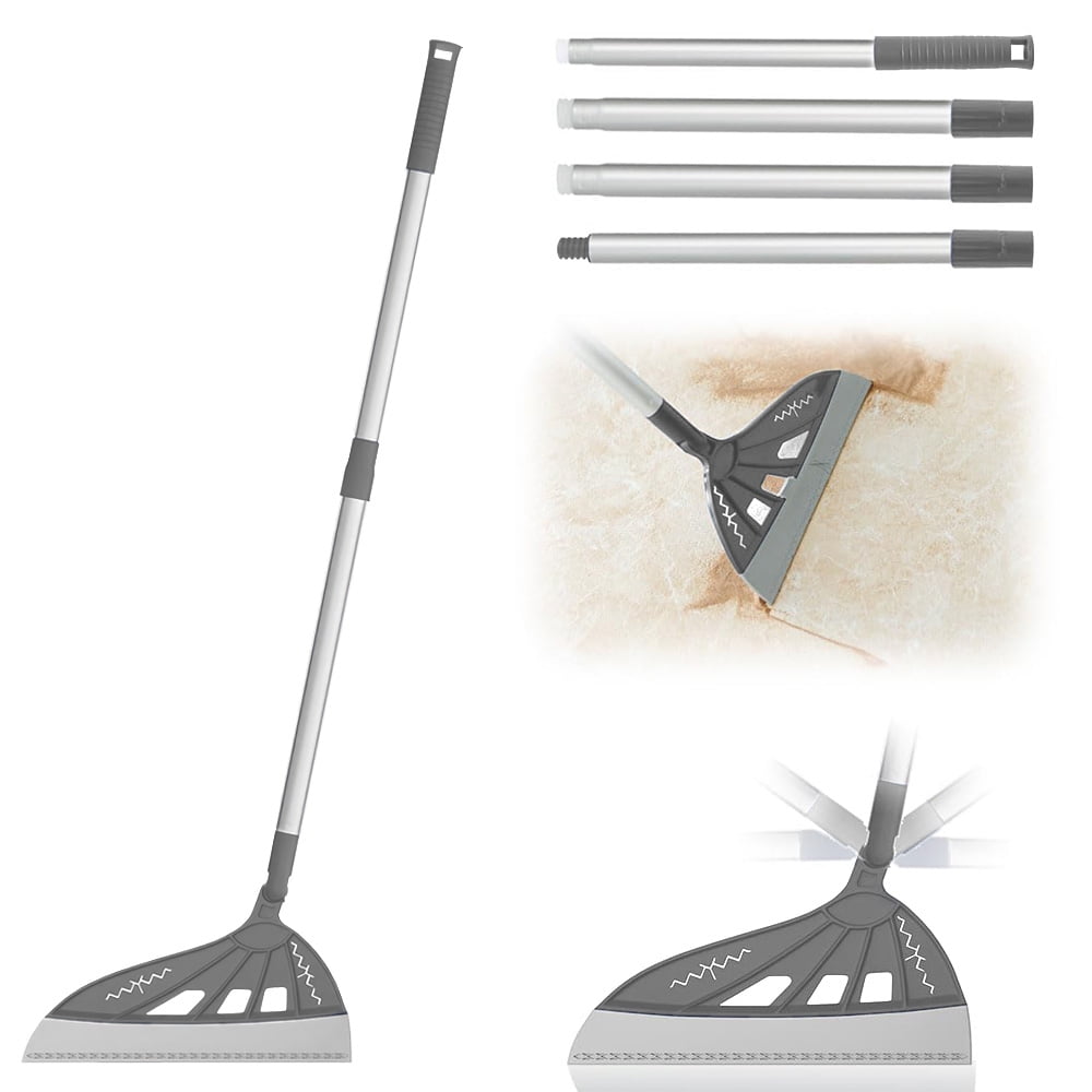 Magic Silicone Broom All Surface Sweeper and Squeegee for Wet and Dry ...