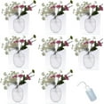 Magic Silicone Vase - Removable Reusable Wall-Mounted Flower Vase, Self ...