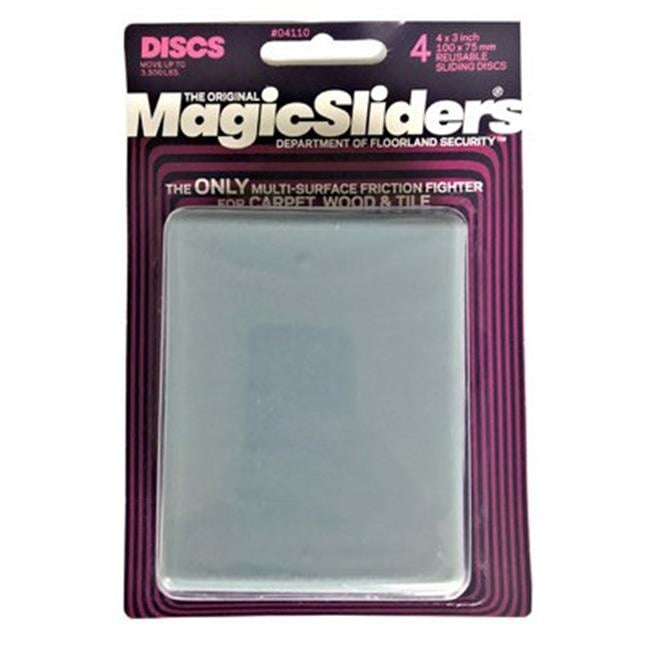 Magic Sliders 4 x 3 in. Reusable Sliding Disc - Pack of 4 - Walmart.com