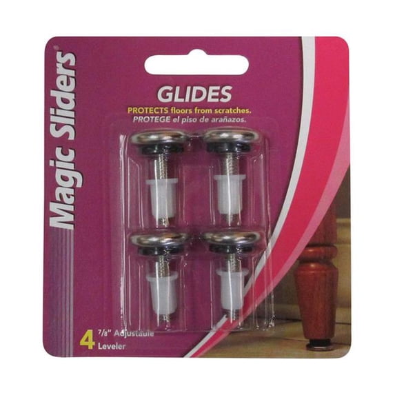 40360 7/8 Adjustable Leveling Glides For Wooden Furniture - 4 Pack ...