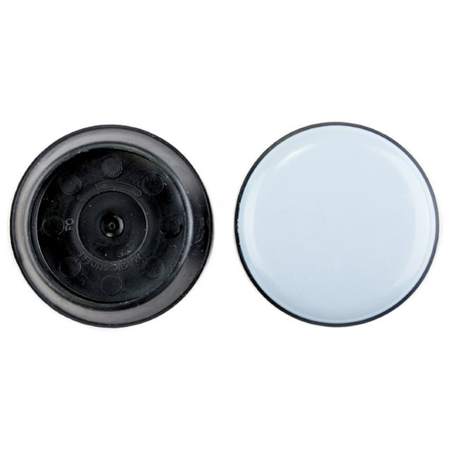 Magic Sliders Gray 2-3/8 in. Adhesive Polymer Sliding Discs 4 pk ...