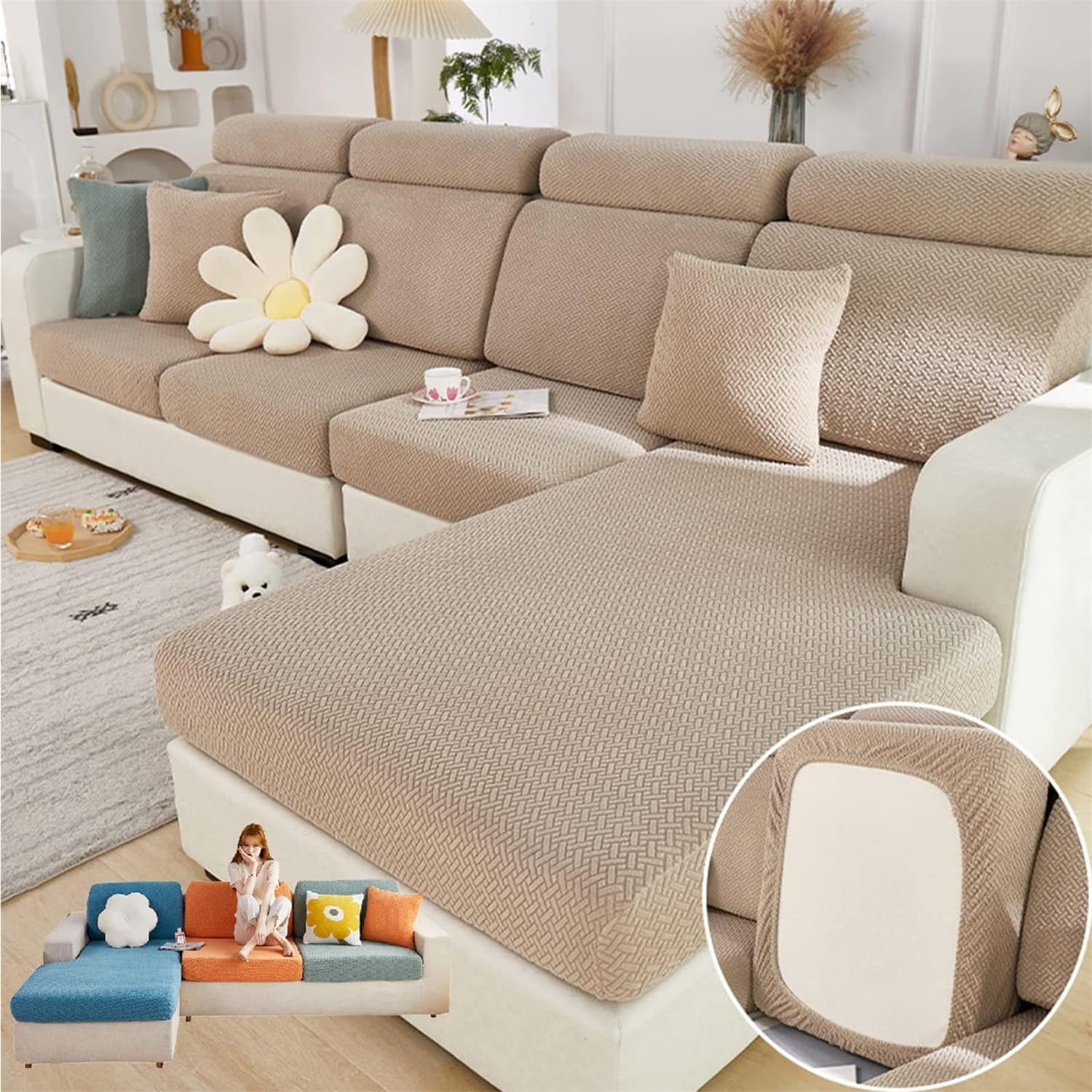 Magic Sofa Covers Couch Cushion Covers,2025 New Wear-Resistant ...