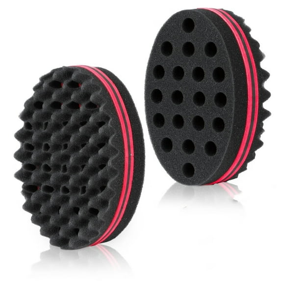 Magic Sponge Brush for Afro Curls,Twist Sponge with 6.29 Inch Free Pick ...