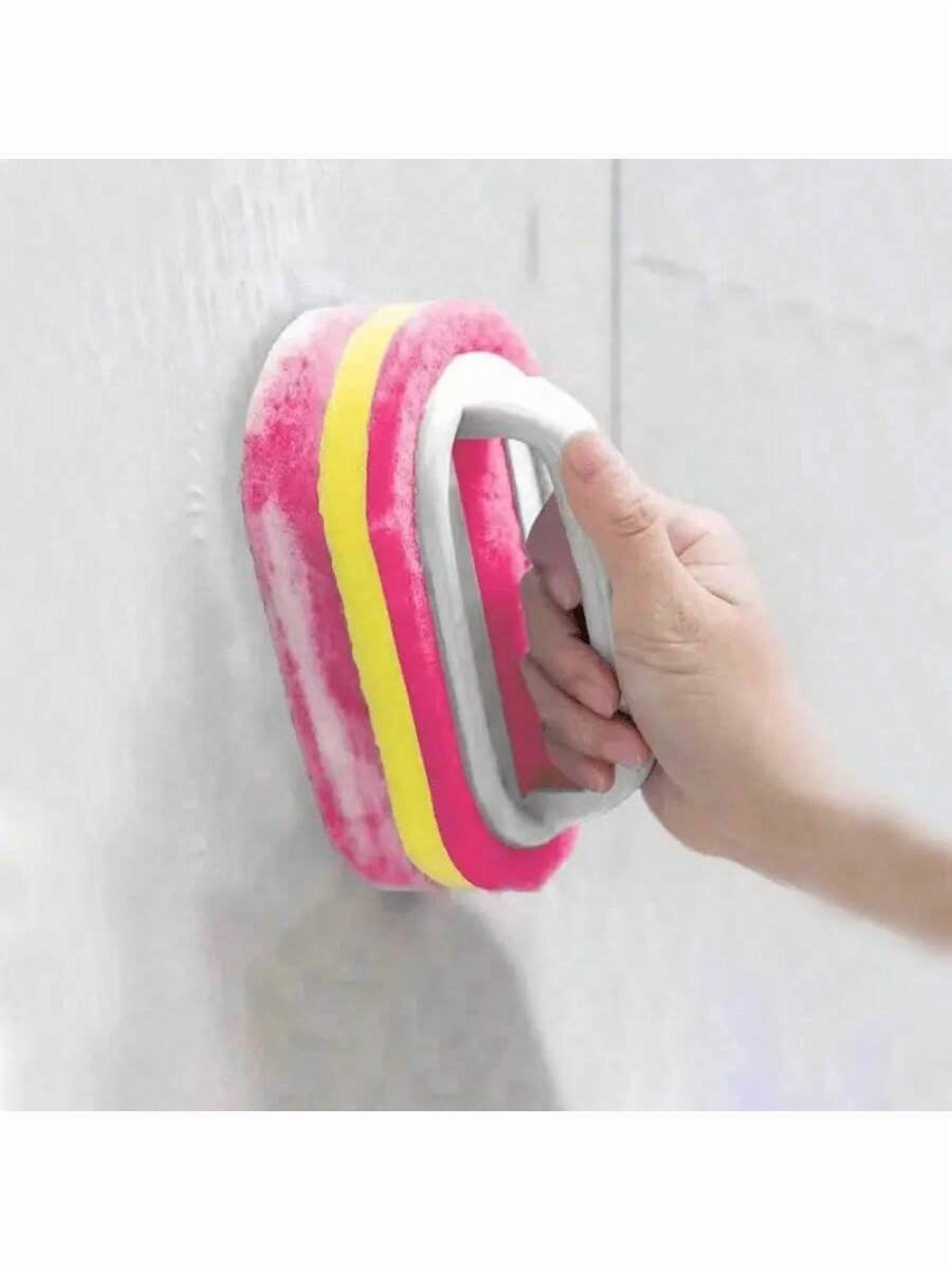 "Magic Sponge Cleaner with Ergonomic Handle - Non-Electric, Durable PP ...