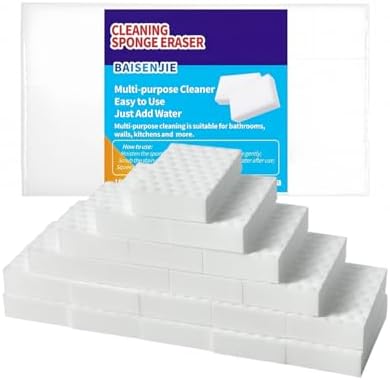 Magic Sponges Eraser,20 Pack Melamine Sponge in Bulk,2X Density,Long ...