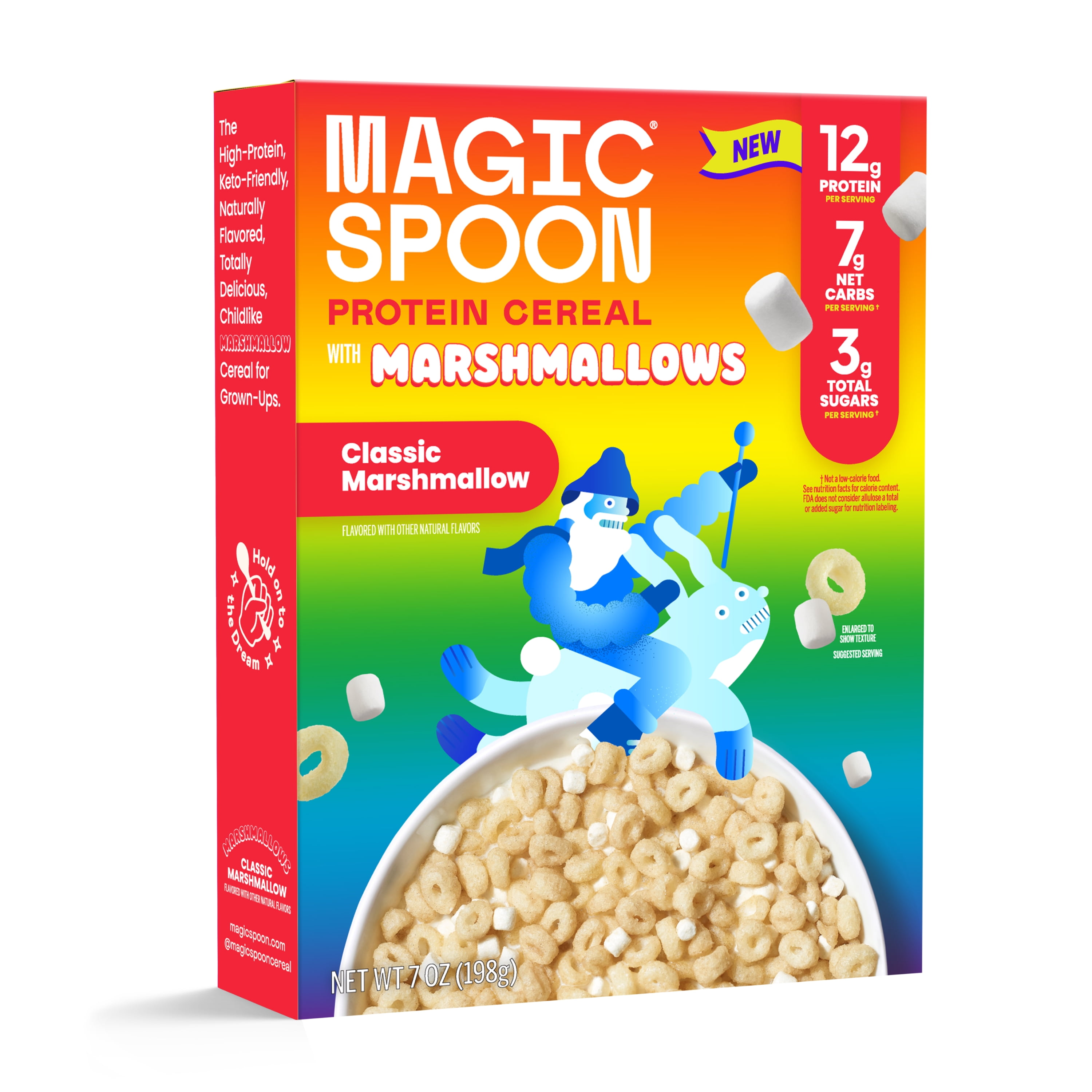Magic Spoon Classic Marshmallow Grain-Free Cereal, 7oz Box - Walmart.com