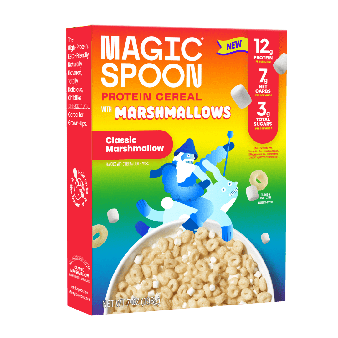 Magic Spoon Classic Marshmallow Grain-Free Cereal, 7oz Box - Walmart.com