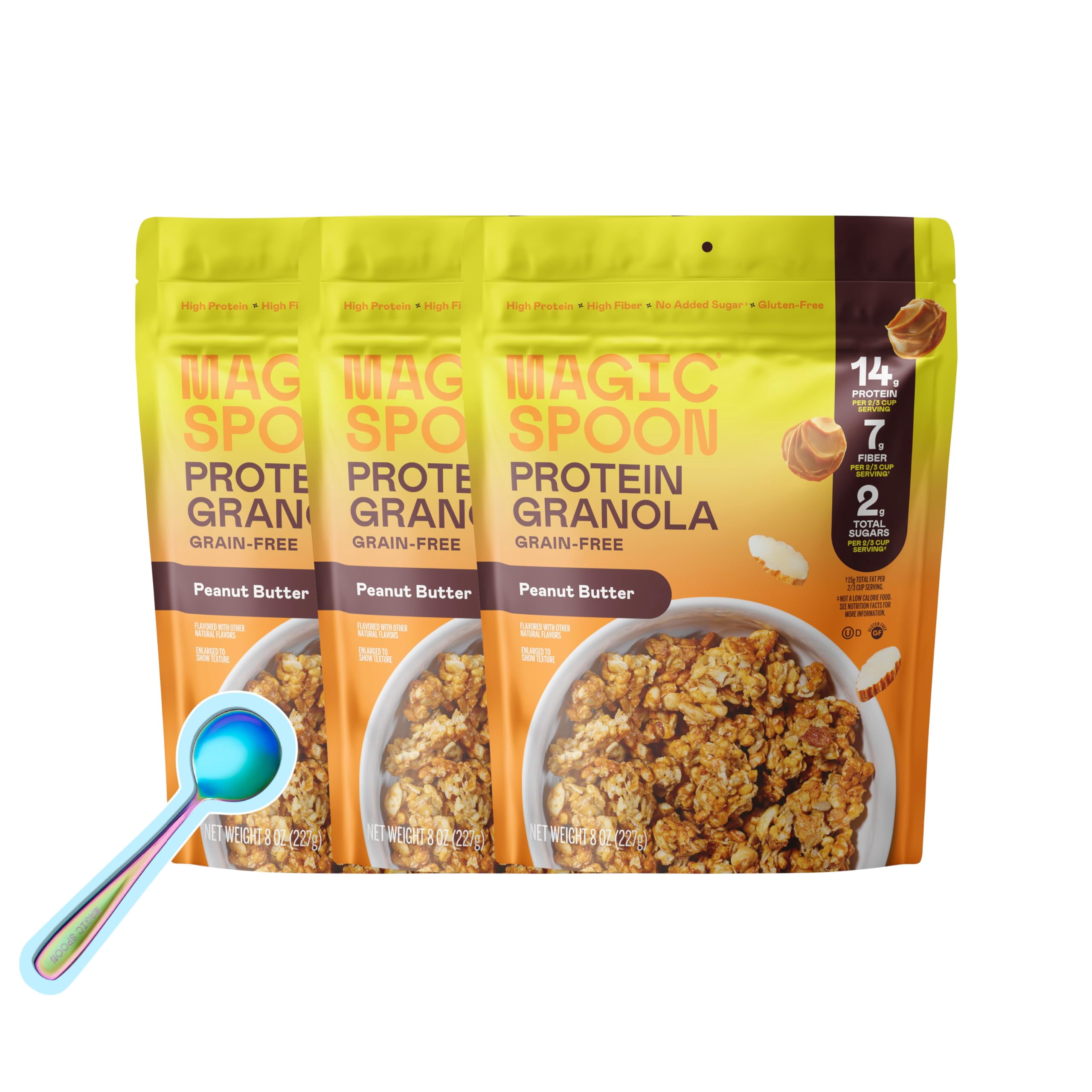 Magic Spoon Protein Granola AIF9 - High Protein Granola, Keto Friendly ...