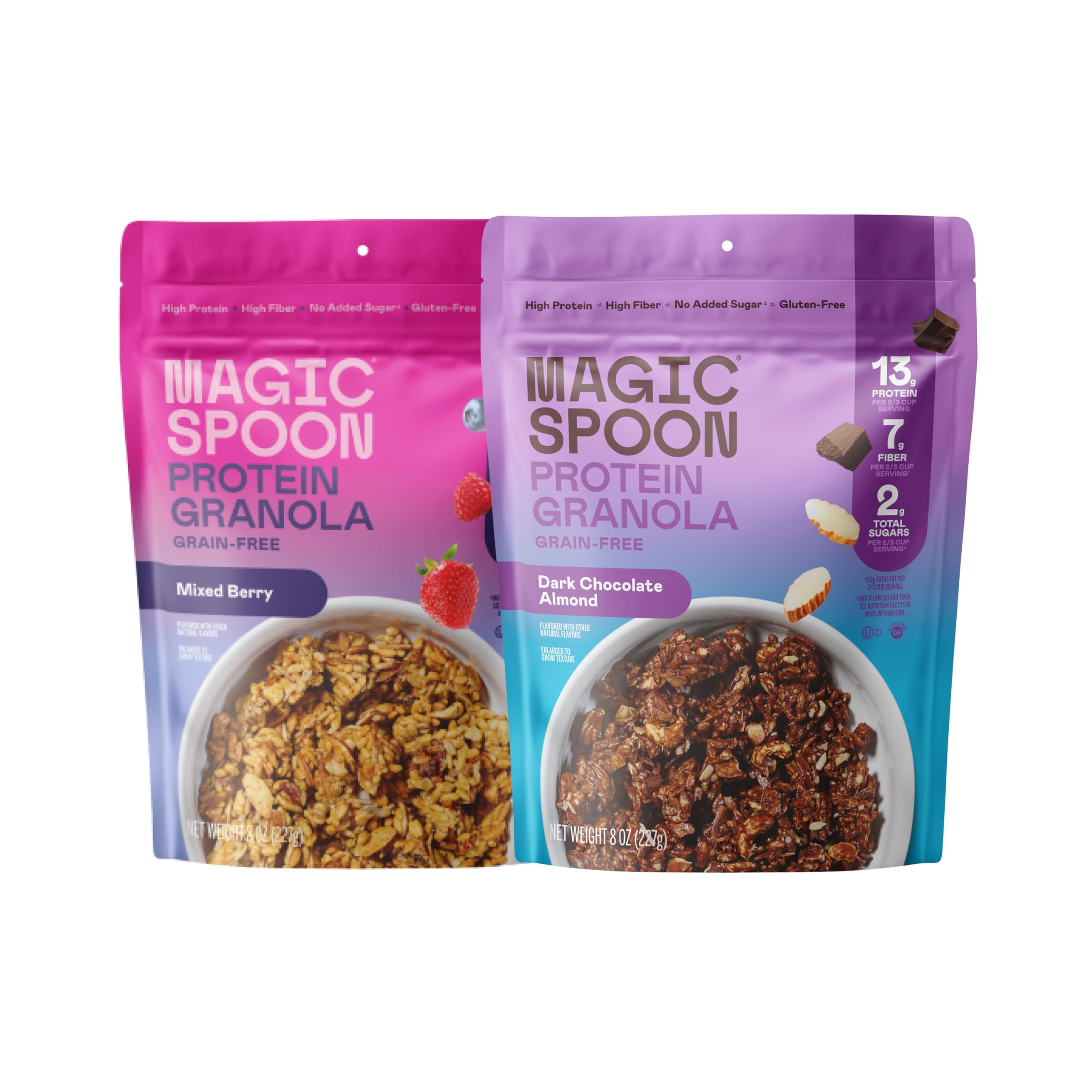 Magic Spoon Protein Granola OKA4 - High Protein Granola, Keto Friendly, Low Sugar, Grain Free ...