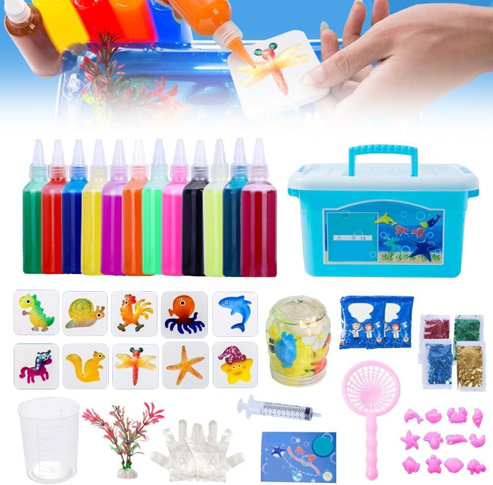 Magic Squishy Paint, Magic Squishy Making Kit, DIY Handmade Water ...