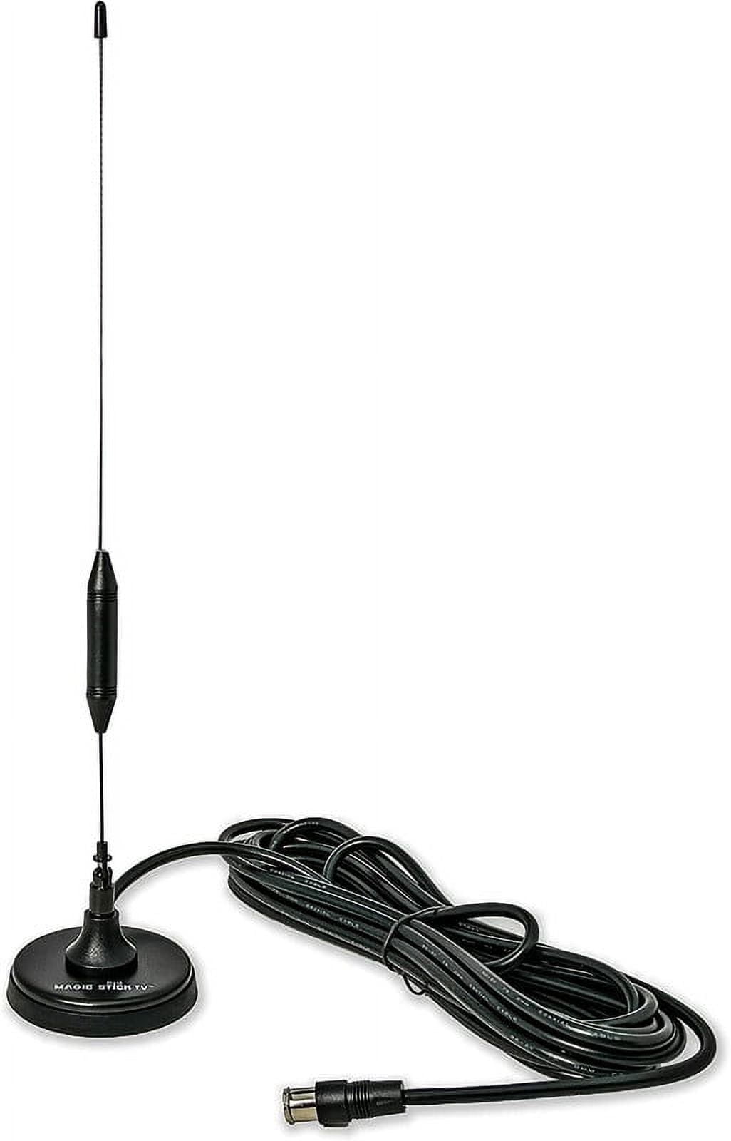 Magic Stick TV MS-ANT80 Indoor TV Antenna, Single Piece with 16.5ft ...