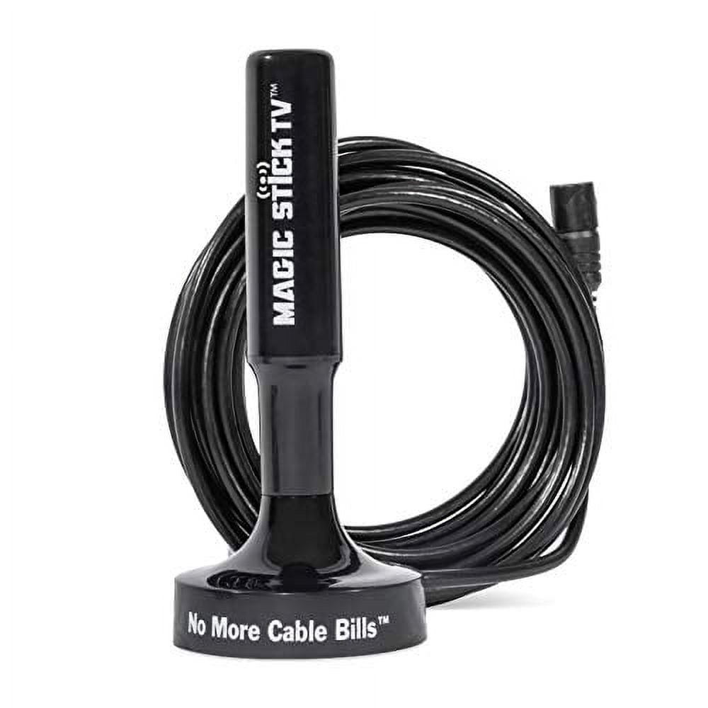 Magic Stick TV Digital Antenna, HDTV 1080P, 70-Mile Range, Indoor ...