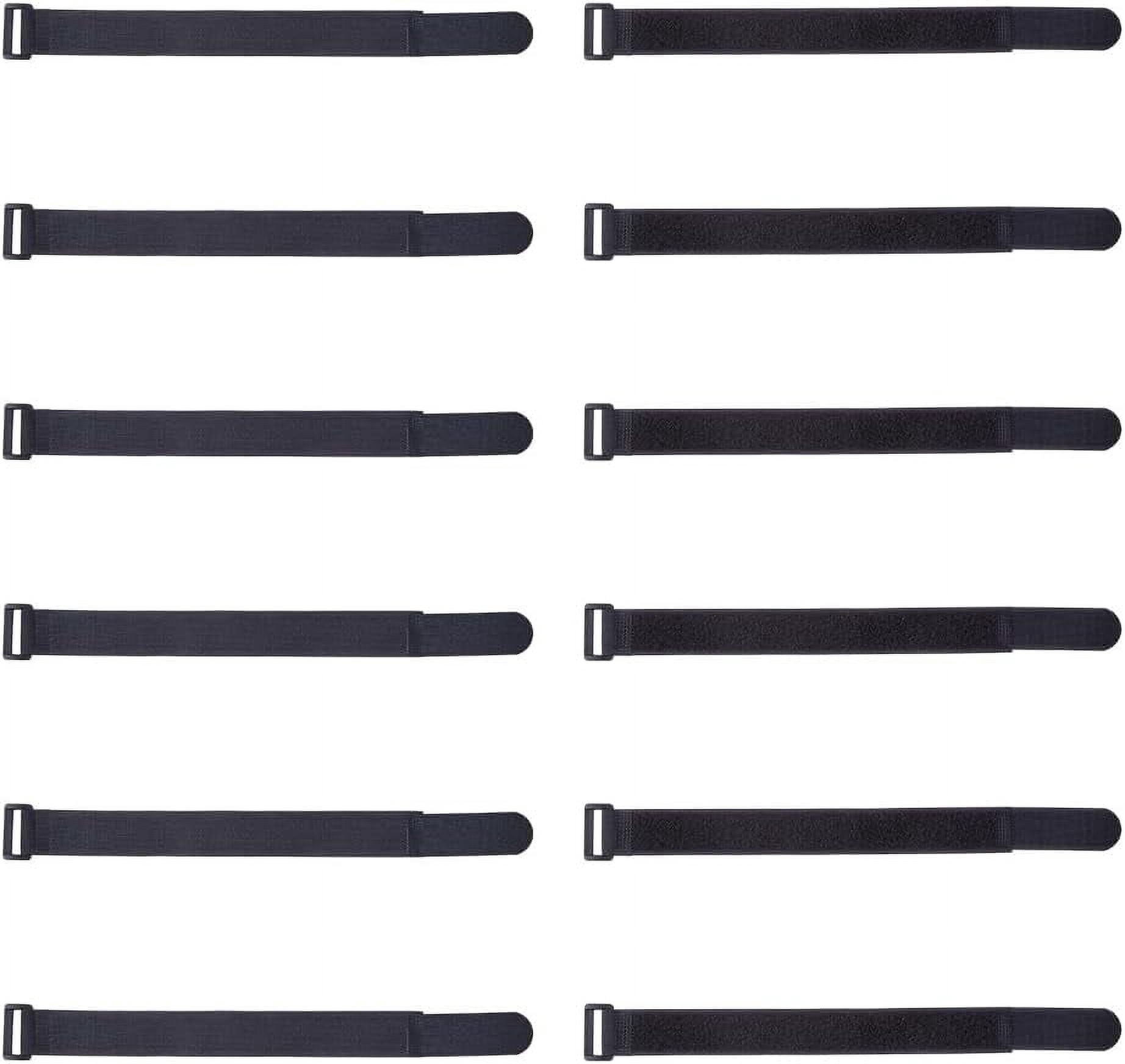 Magic Sticker Reusable Nylon Cable Ties Self-Adhesive Adjustable Bike ...