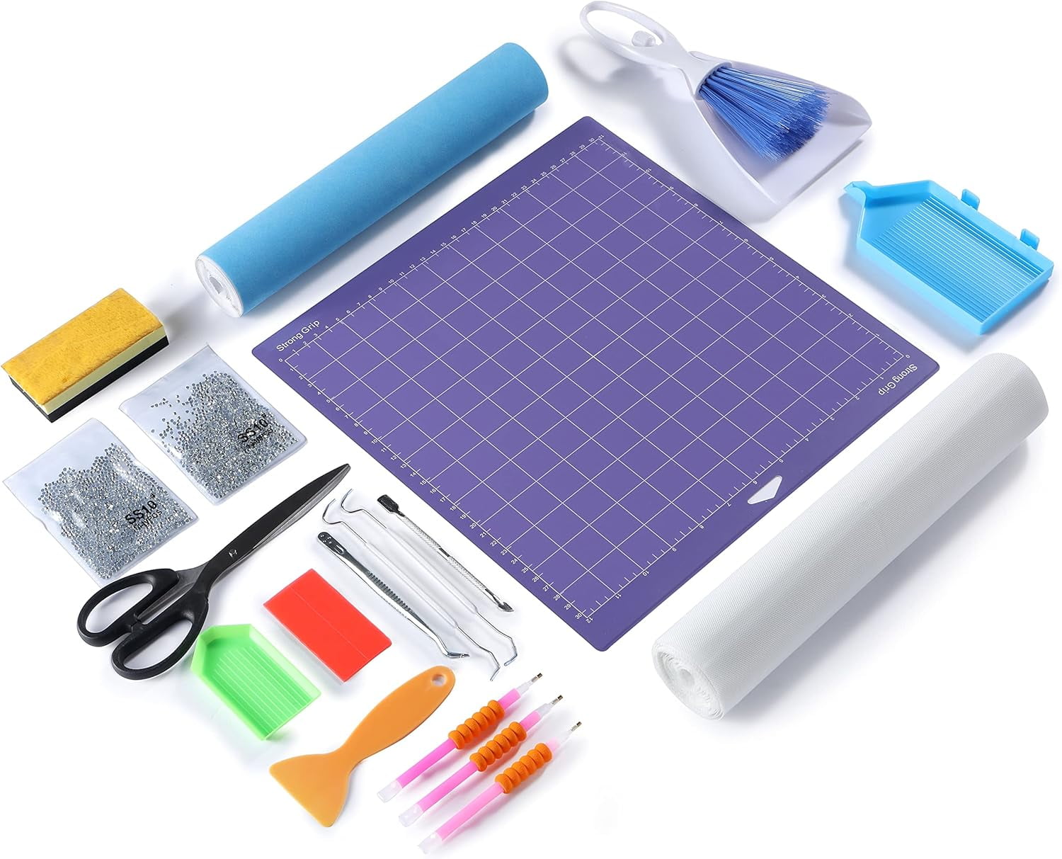 Magic Sticky Flock Rhinestone Template Material Flock Kits - Rhinestone ...