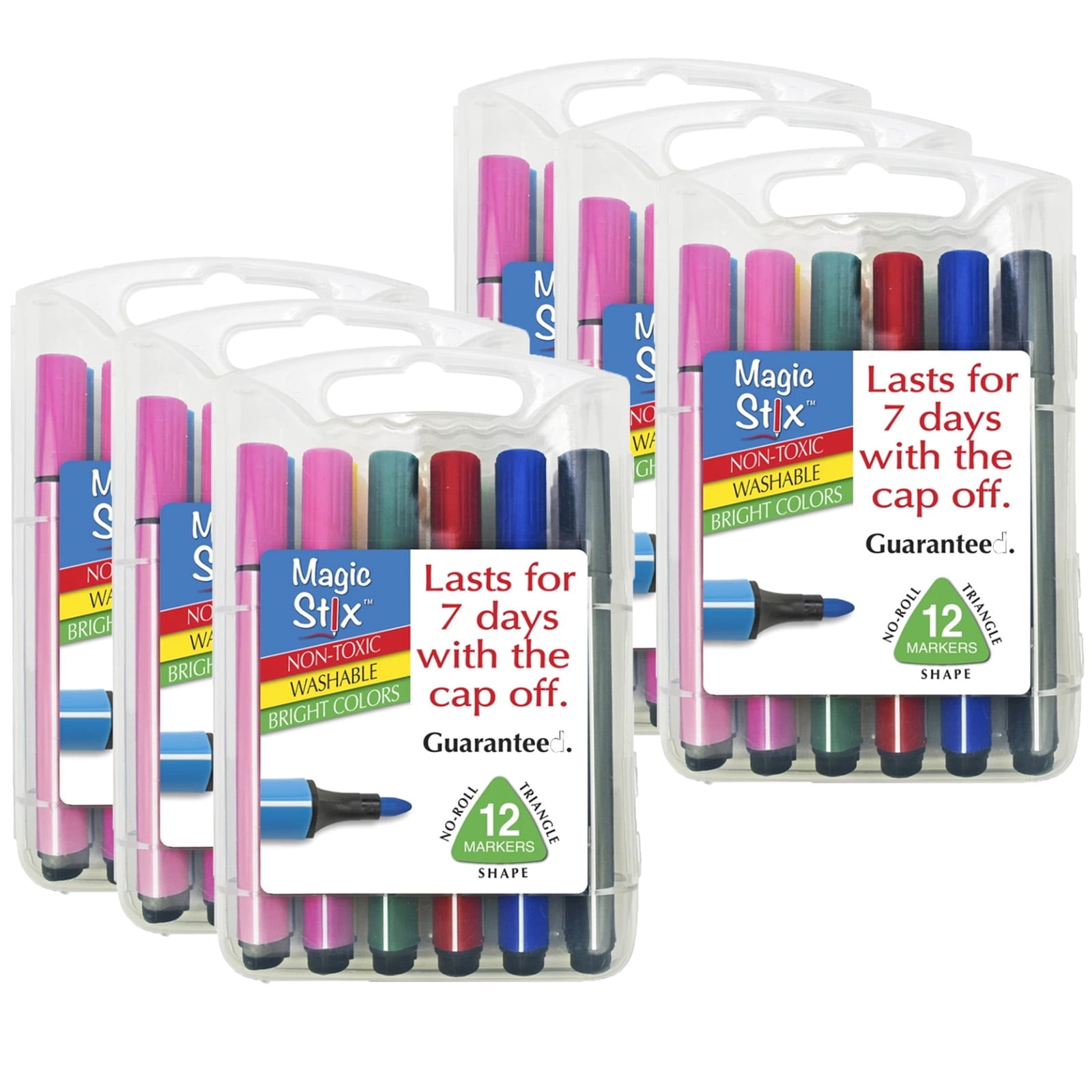 Magic Stix Non Toxic Markers The Pencil Grip Magic Stix Triangular ...