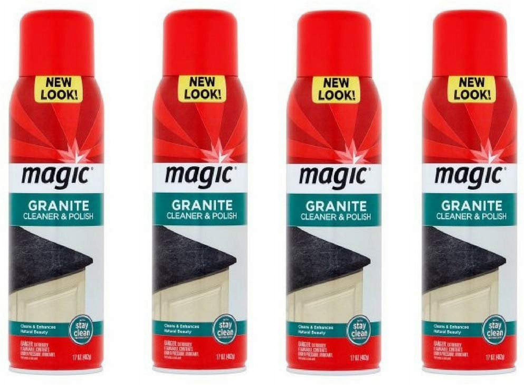 Magic Stone Clean and Polish Aerosol, 17 fl. oz4 Pack - Walmart.com
