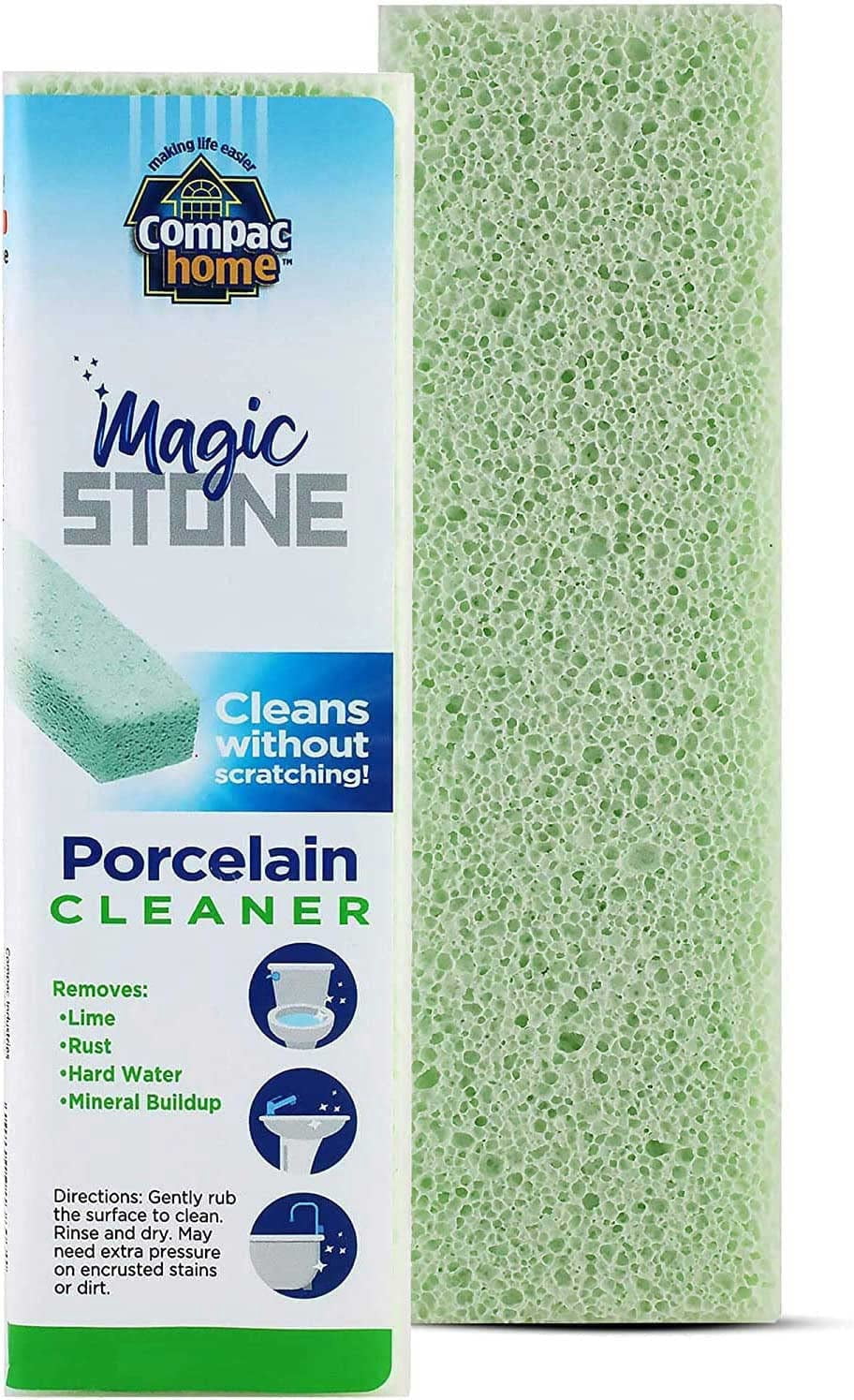 Magic-Stone Porcelain Cleaner, Green Product, Made from Recycled Glass ...