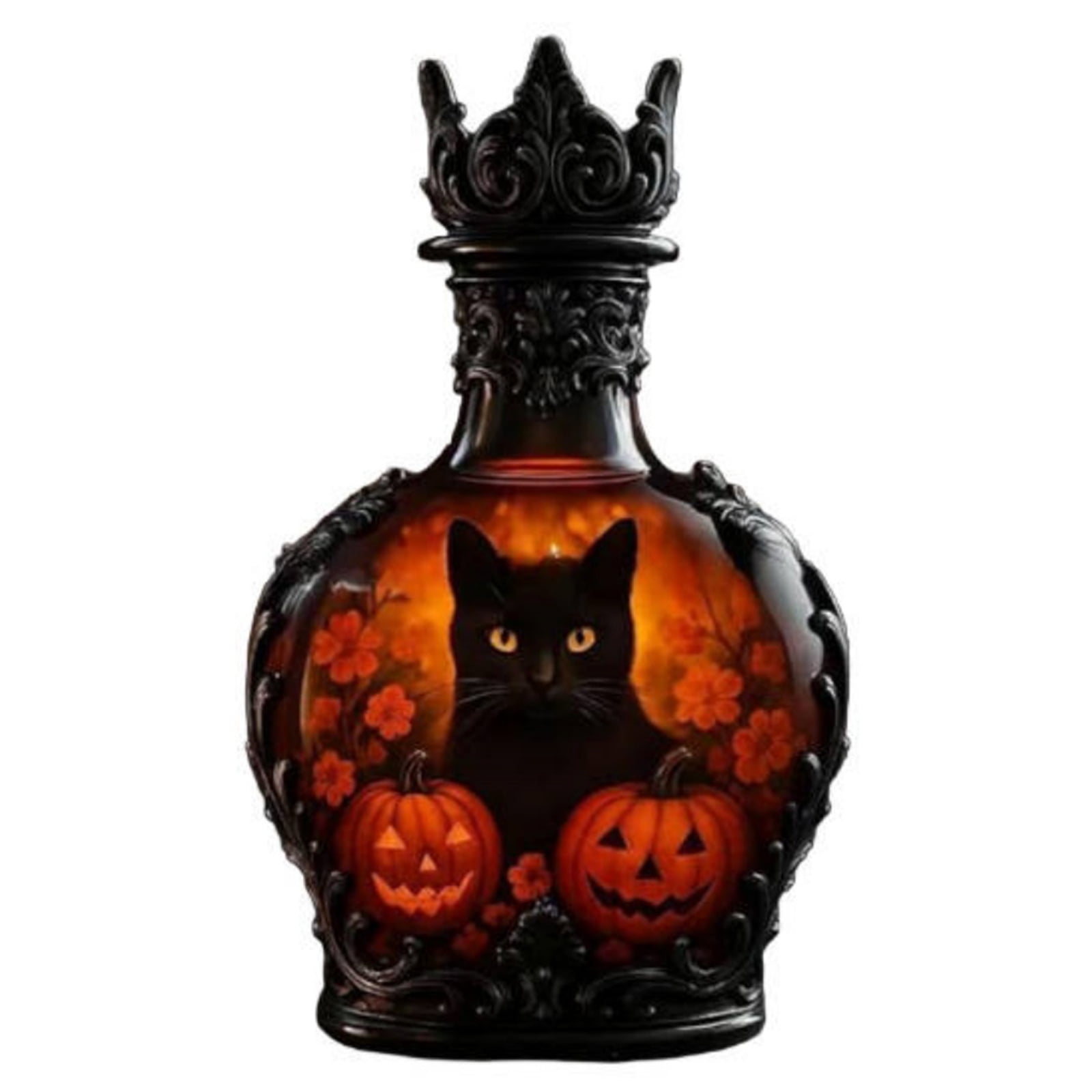 Magic Style Whiskey Bottle, Gothic Vampire Wine Decanter, Halloween Bar ...