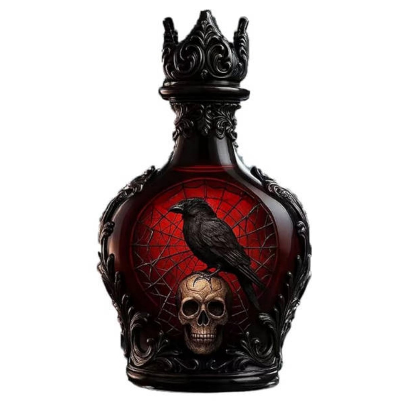 Magic Style Whiskey Bottle, Gothic Vampire Wine Decanter, Halloween Bar ...