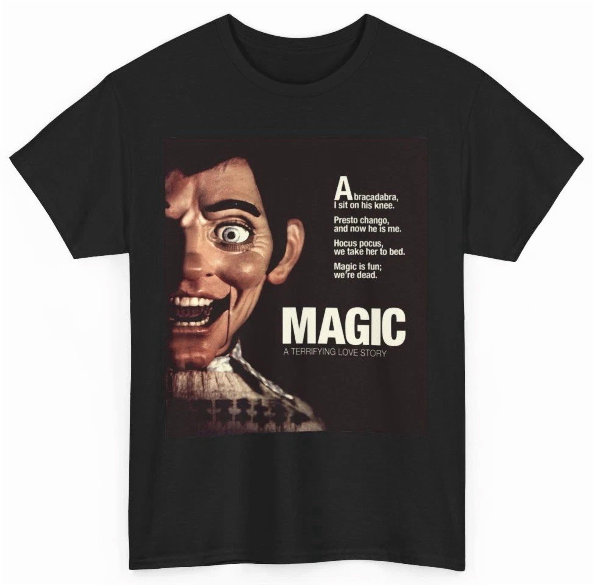 Magic T Shirt - Anthony Hopkins - Fats - 70â€™s Classic Thriller Retro ...