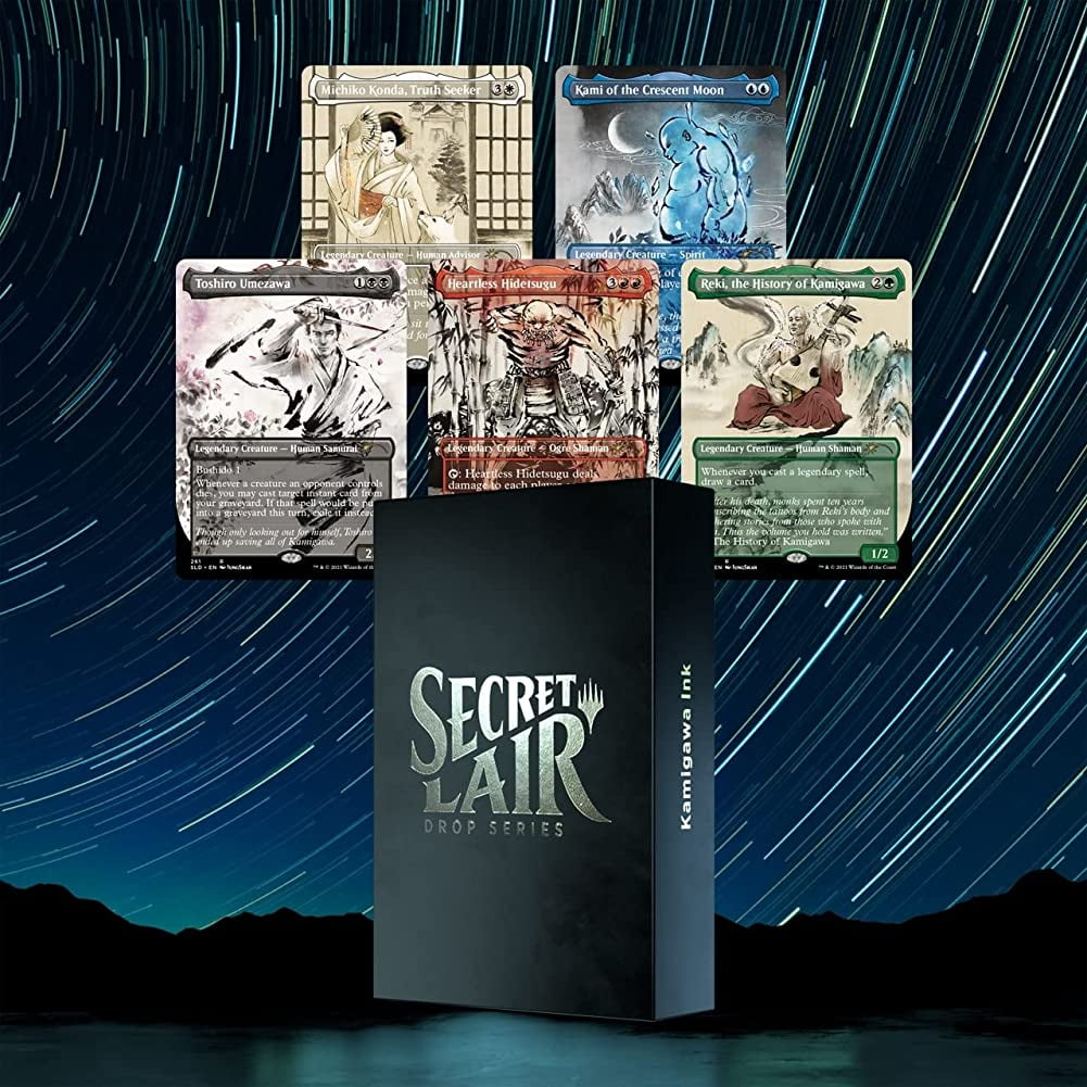 Magic TCG The Gathering Secret Lair: MTG Kamigawa Ink - Walmart.com