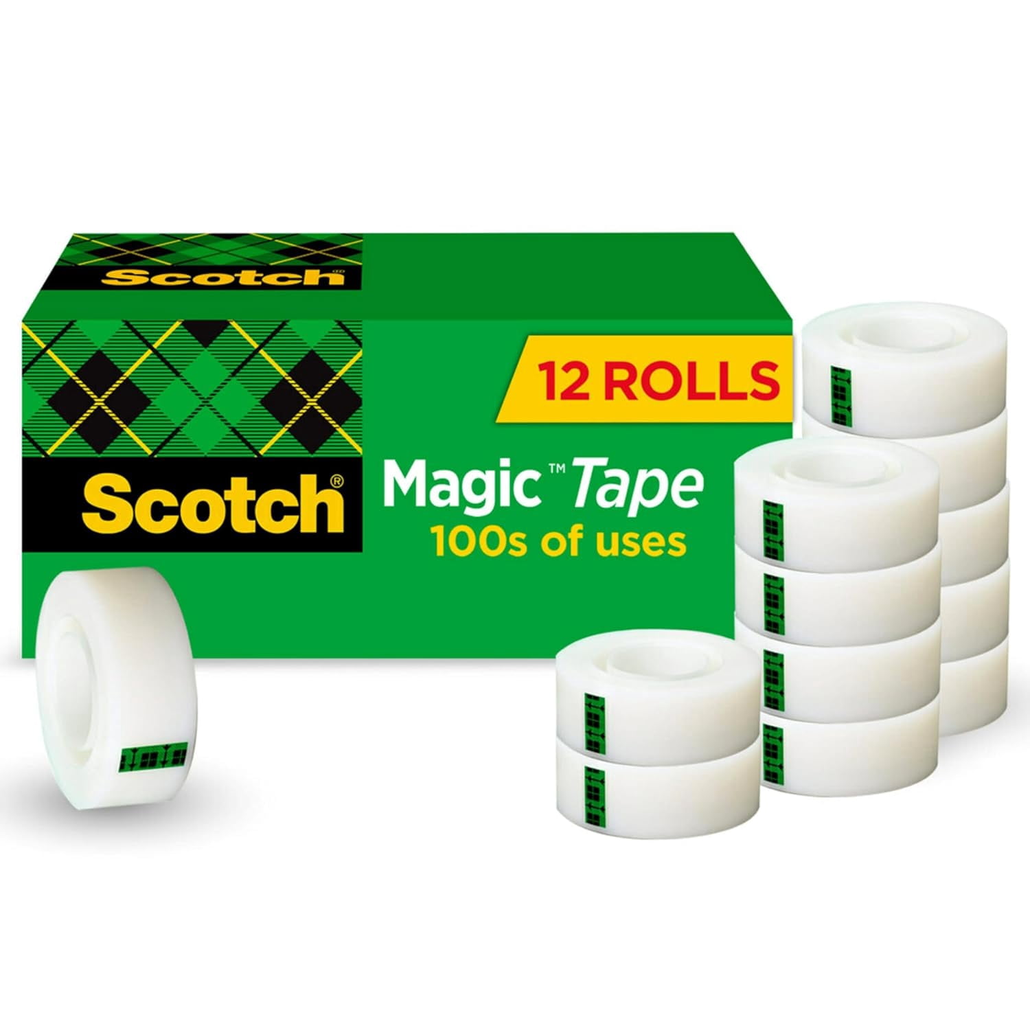 Magic Tape, Invisible, Home Office Supplies and Back to School Supplies ...