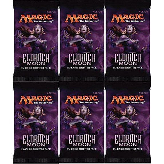 Magic: The Gathering 6 (Six) Packs MTG: Eldritch Moon Booster Packs ...