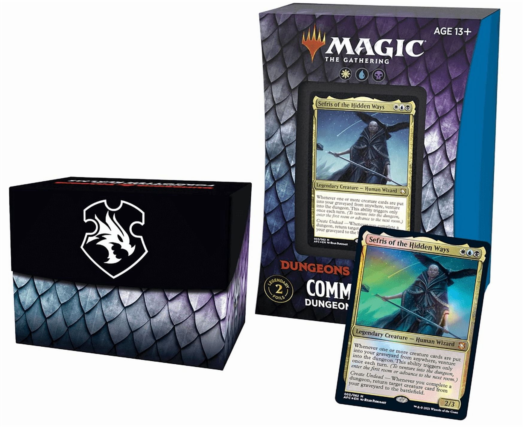Magic: The Gathering Adventures in The Forgotten Realms Commander Deck ...