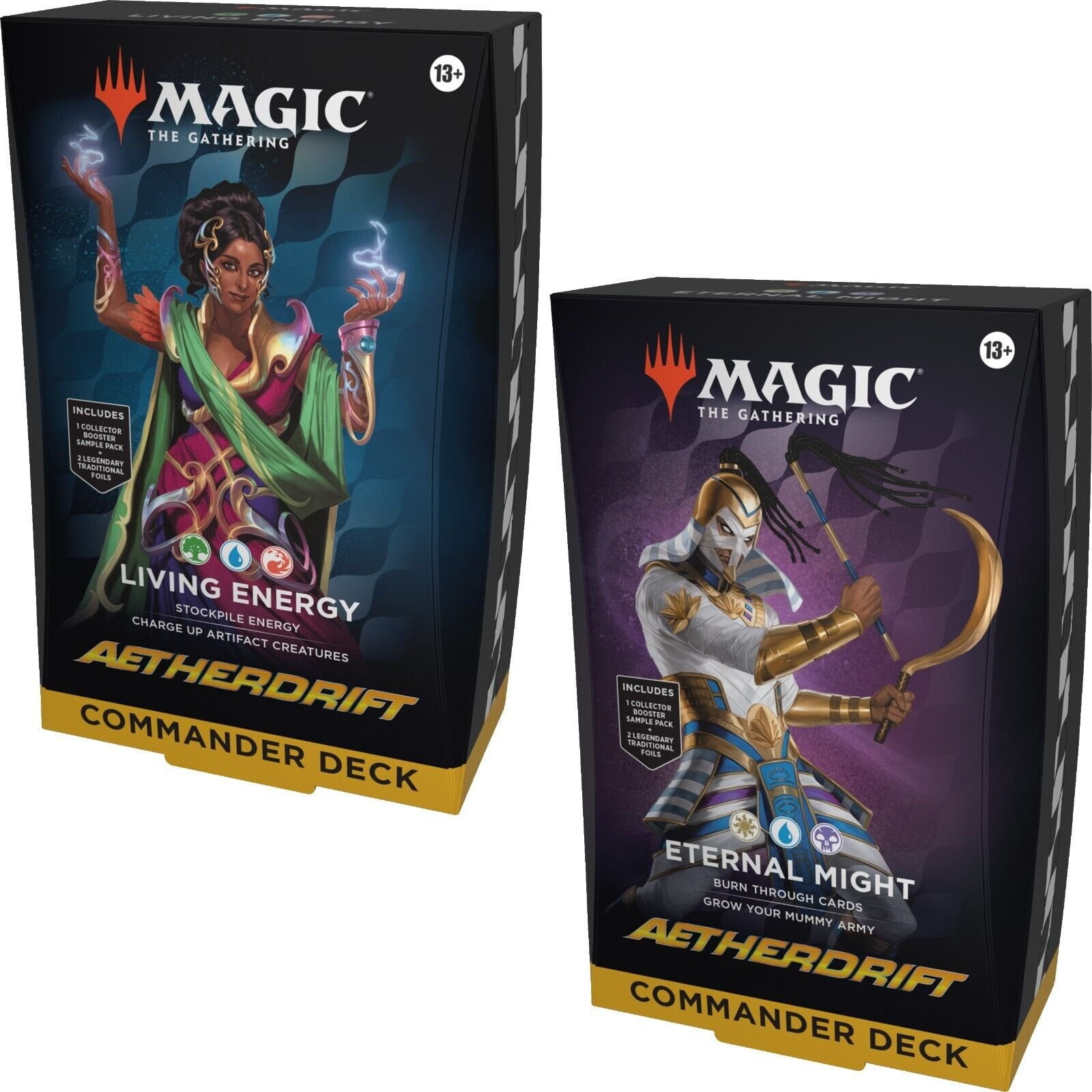 Magic: The Gathering - Aetherdrift DFT Commander Deck Set of 2 ...