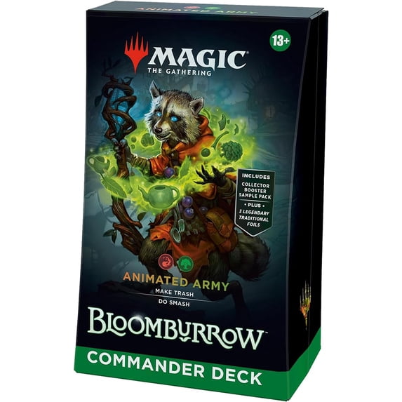 Magic: The Gathering Bloomburrow Commander Deck, Animated Army, 100 ...