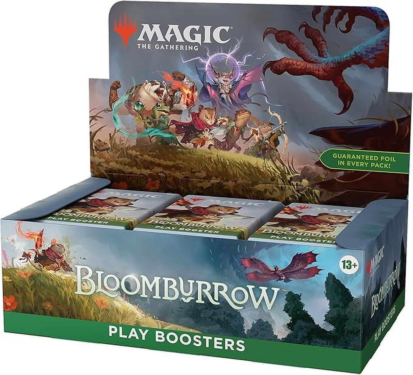 Magic: The Gathering MTG Bloomburrow Draft Play Booster Box - 36 Packs - Walmart.com