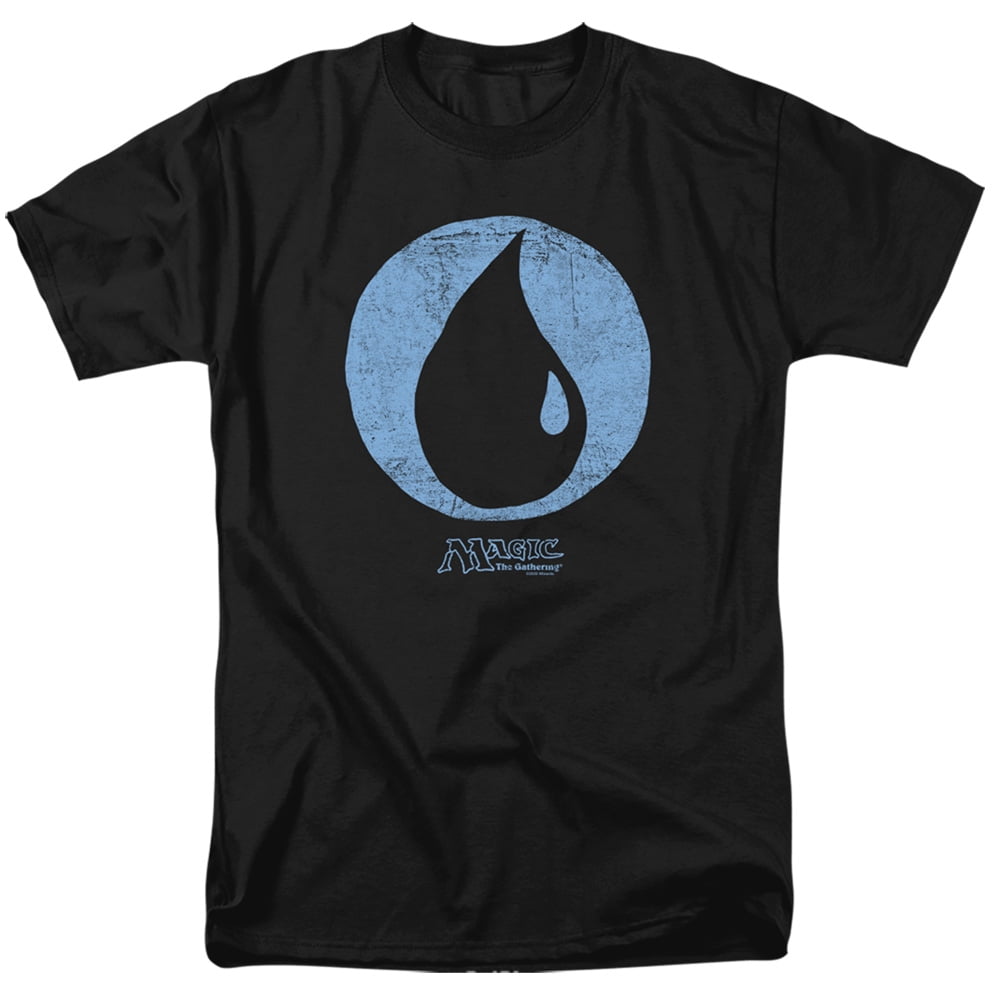 Magic The Gathering T-Shirt Blue Symbol Unisex Graphic Tee For Men ...