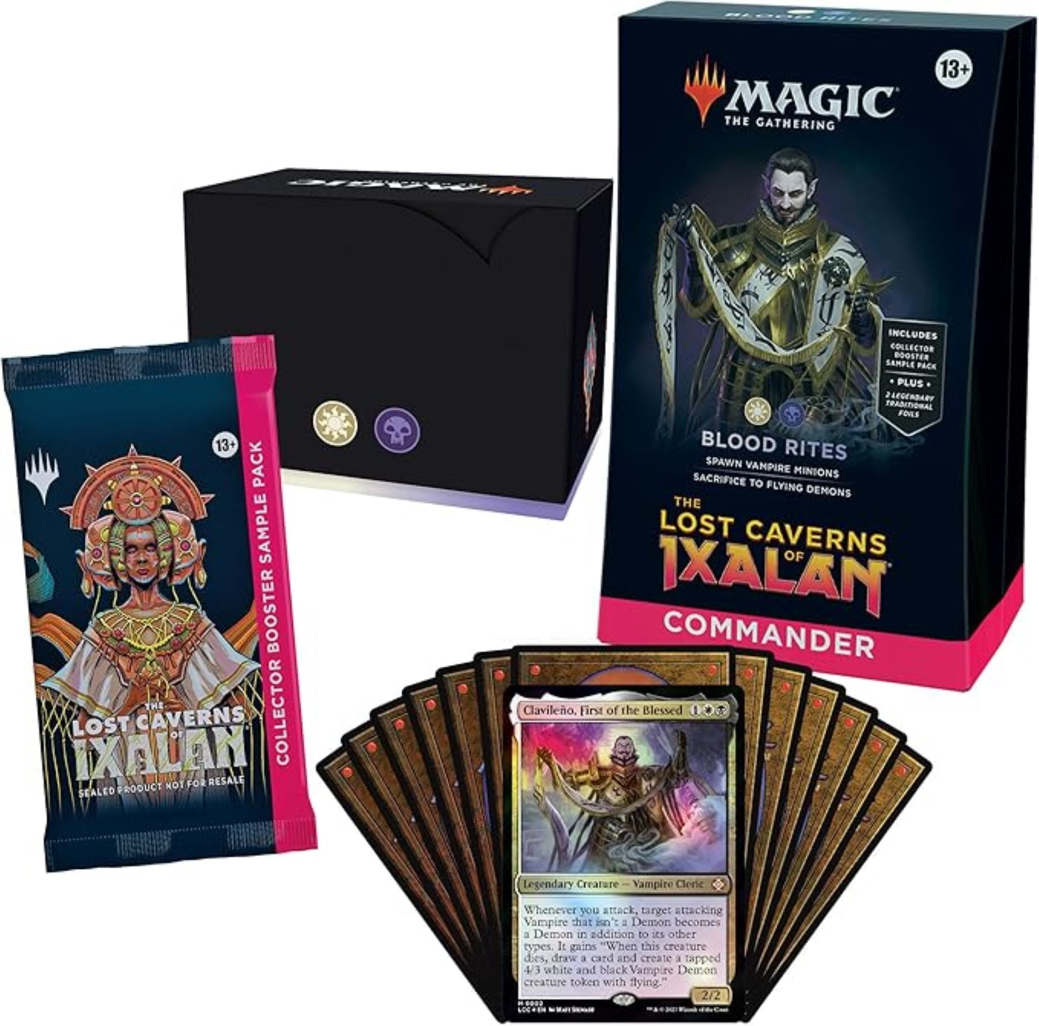 Magic The Gathering Caverns of Ixalan Blood Rites Commander Deck ...