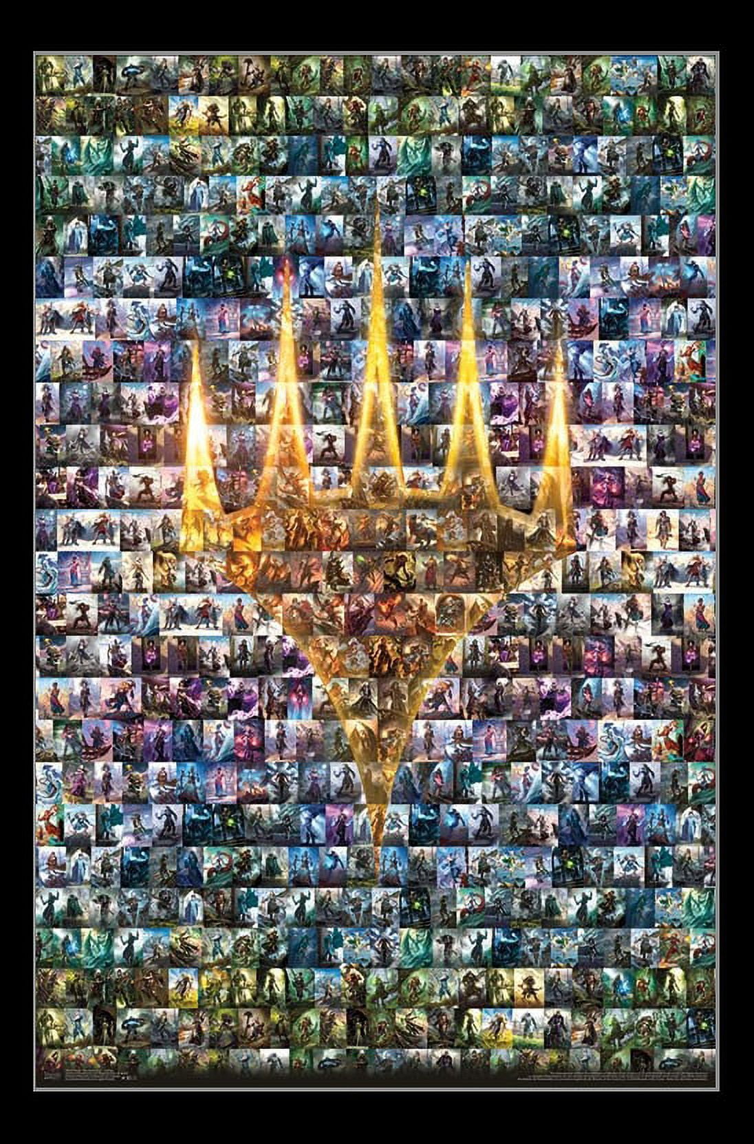 Magic The Gathering - Collage Laminated Poster Print (22 x 34 ...